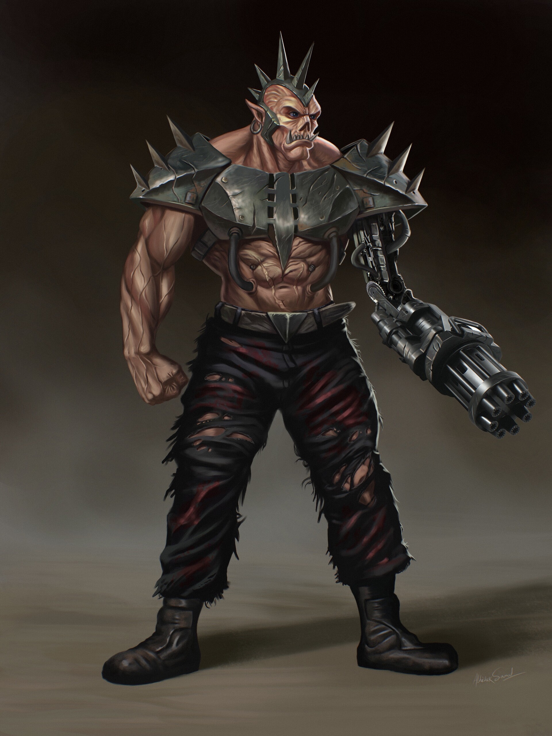 ArtStation - Character design study on Procreate