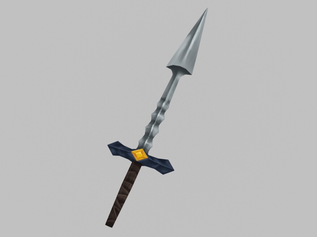 ArtStation - Hand Painted Sword