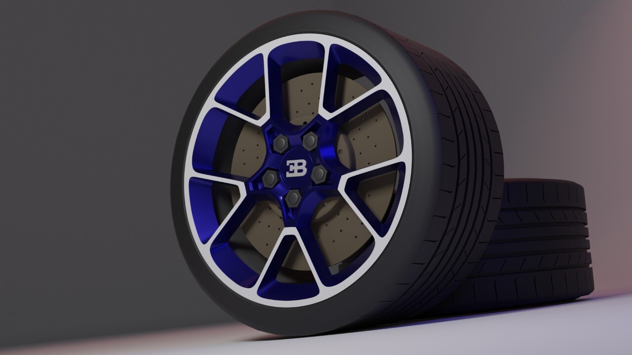 ArtStation - Wheels Project Bugatti