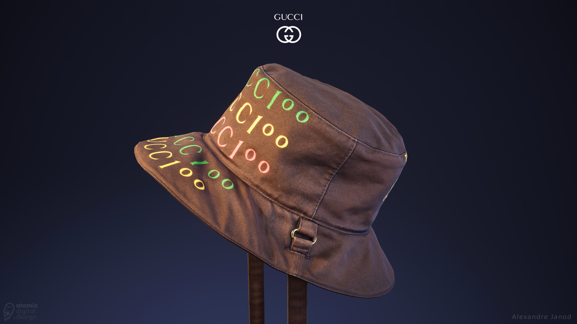 Alexandre JANOD - Gucci hat for AR filter