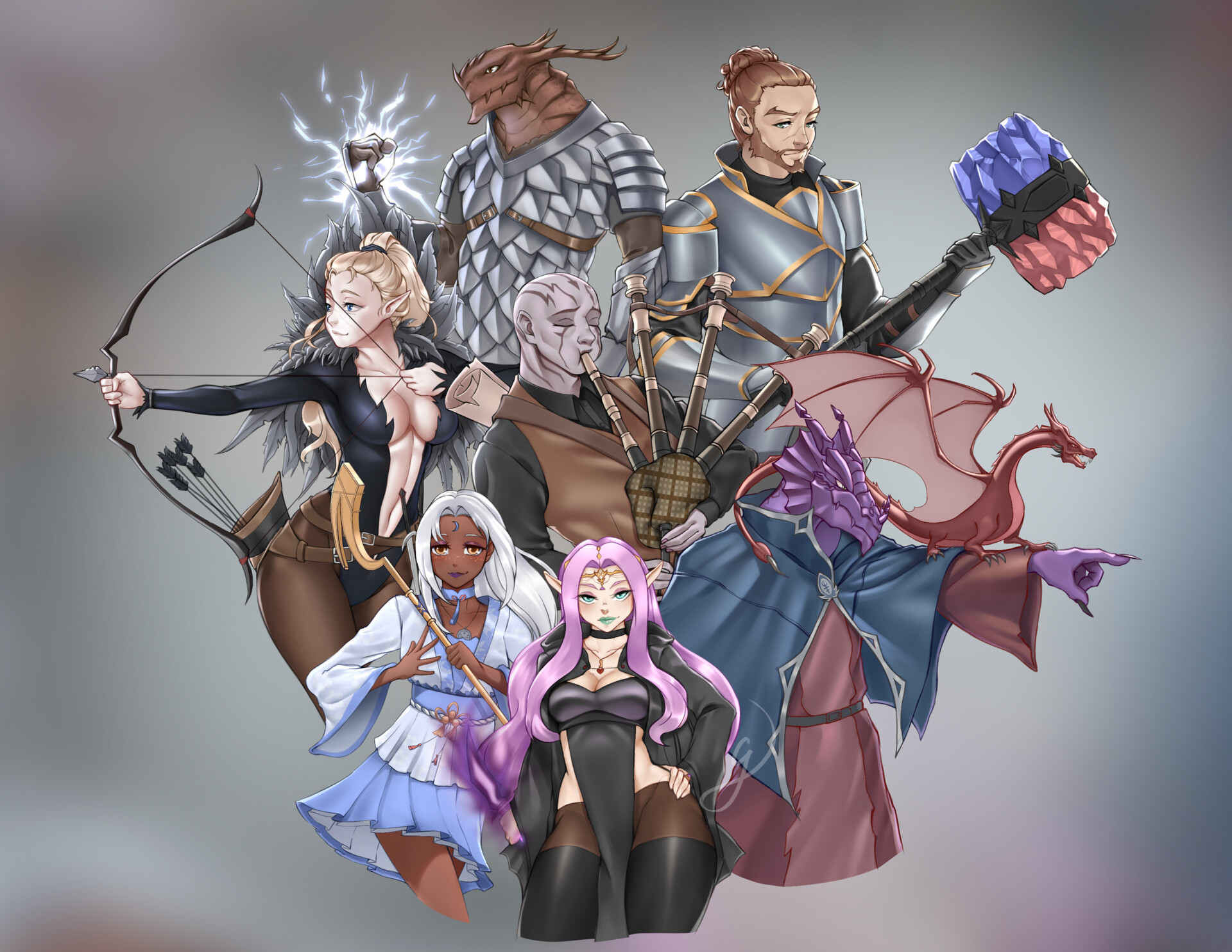 ArtStation - the lightbringers