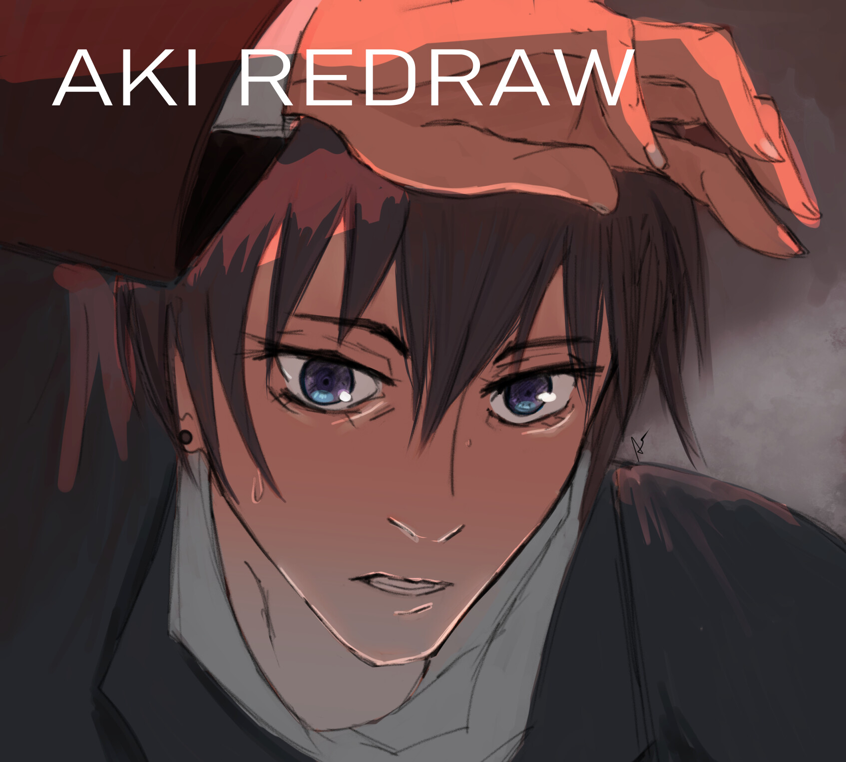 ArtStation - Aki redraw from a Chainsaw man scene