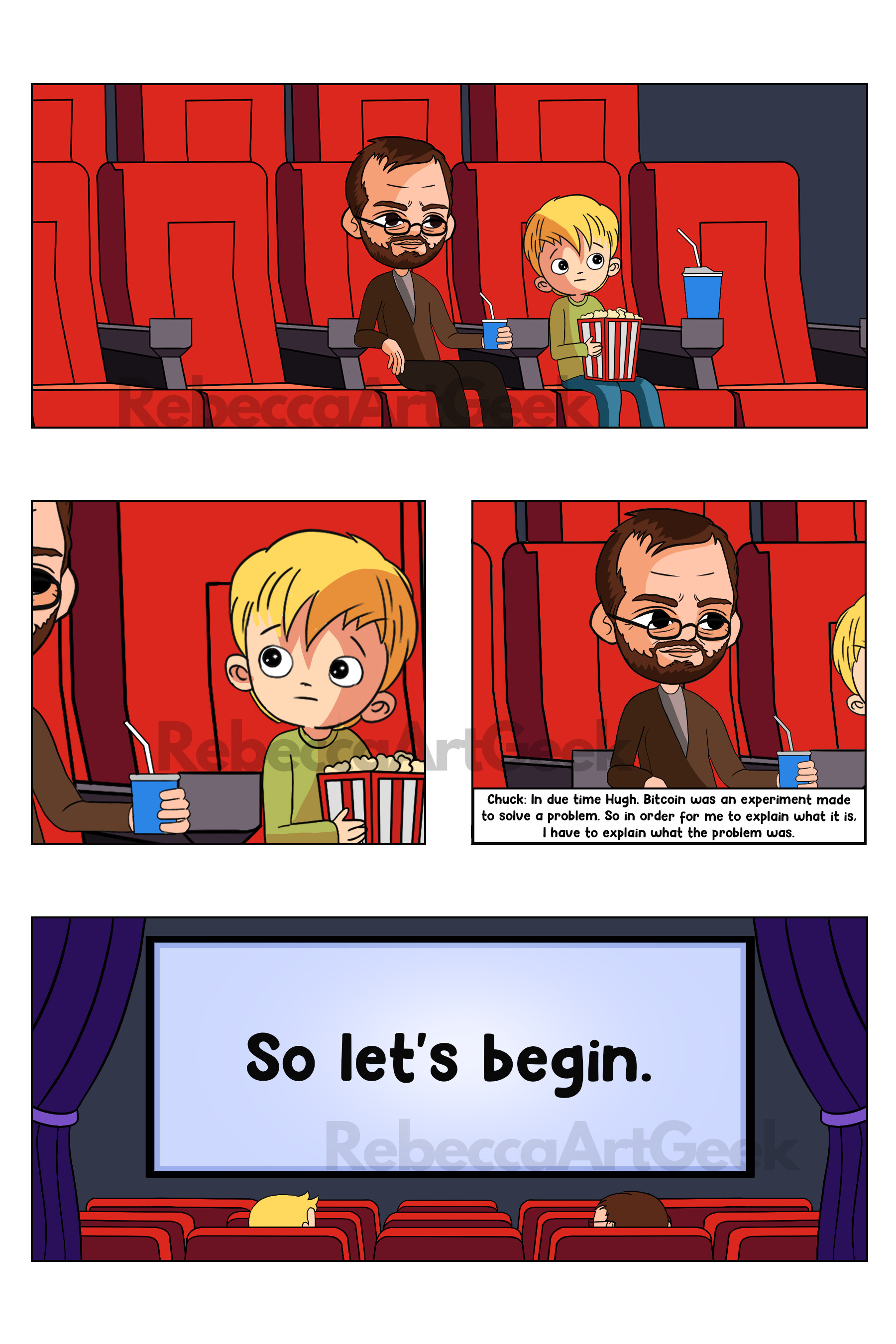 ArtStation - Crypto Comic Book Page#4