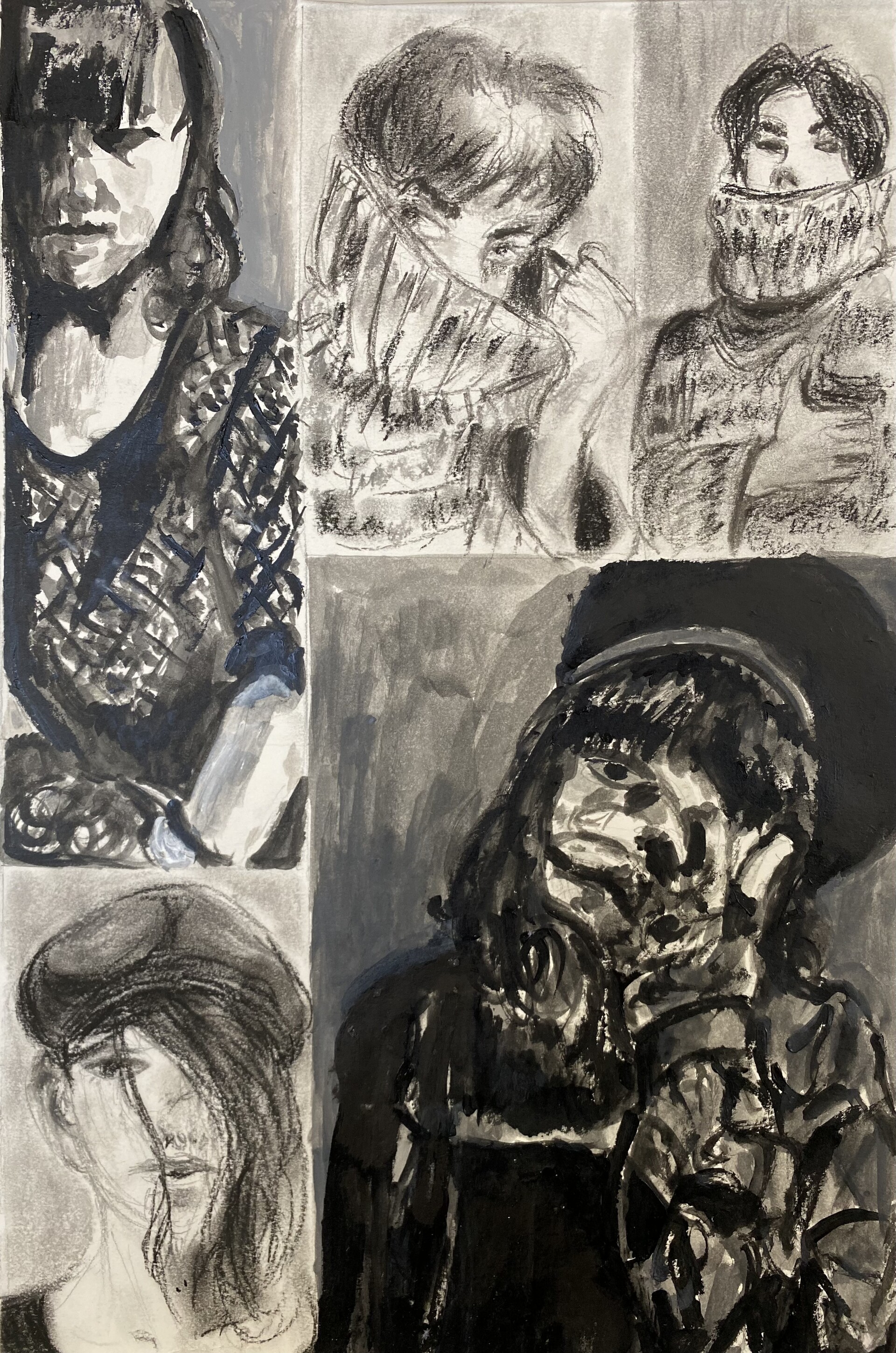 ArtStation - Monochrome Portraits