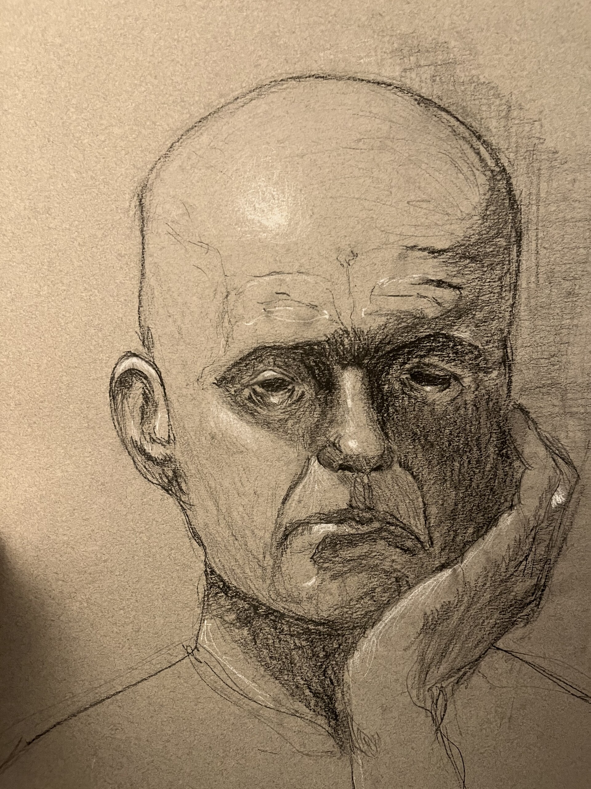 ArtStation - Bored man