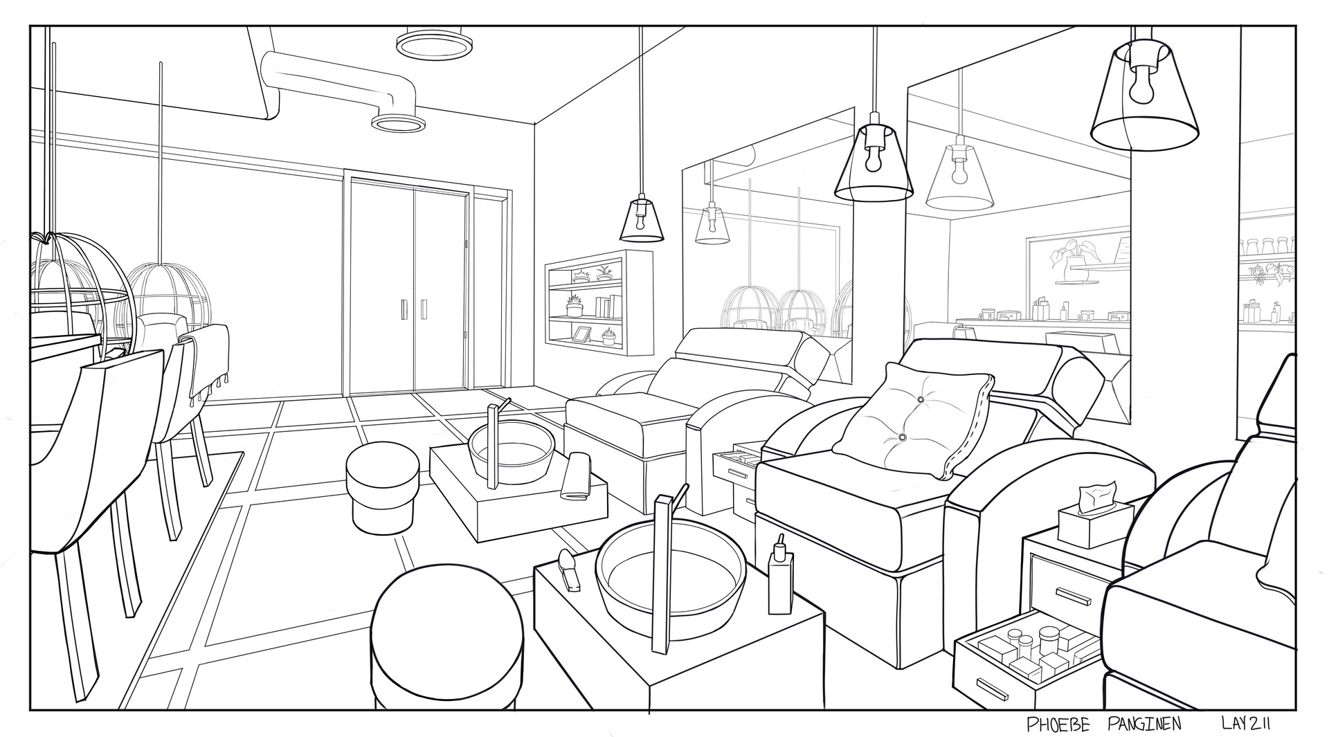 ArtStation - 2D Layout Drawings