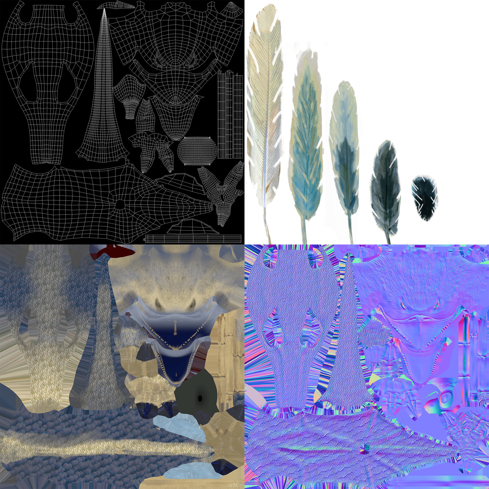 Weylan Weylan - Demacian Raptor - Sliverwing (League of Legend fan art)