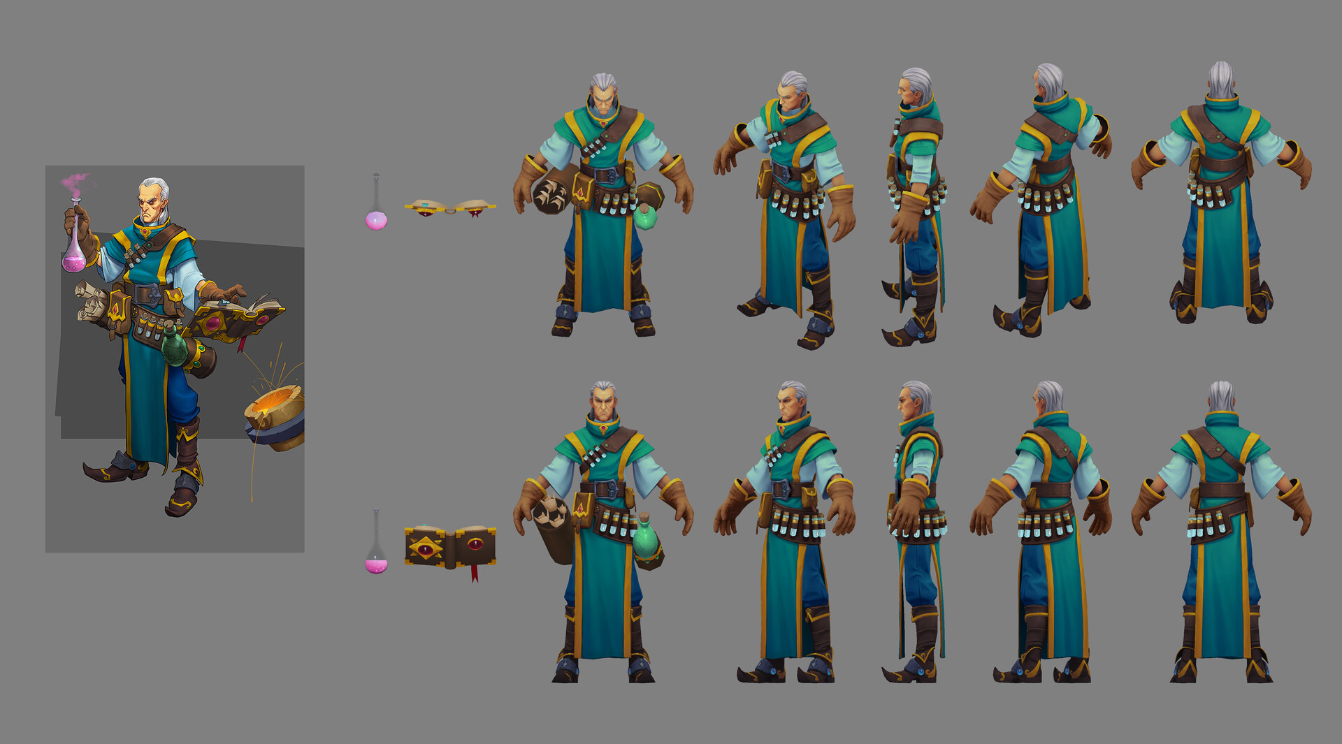 Eric Huang - SynergyLand NPC Characters