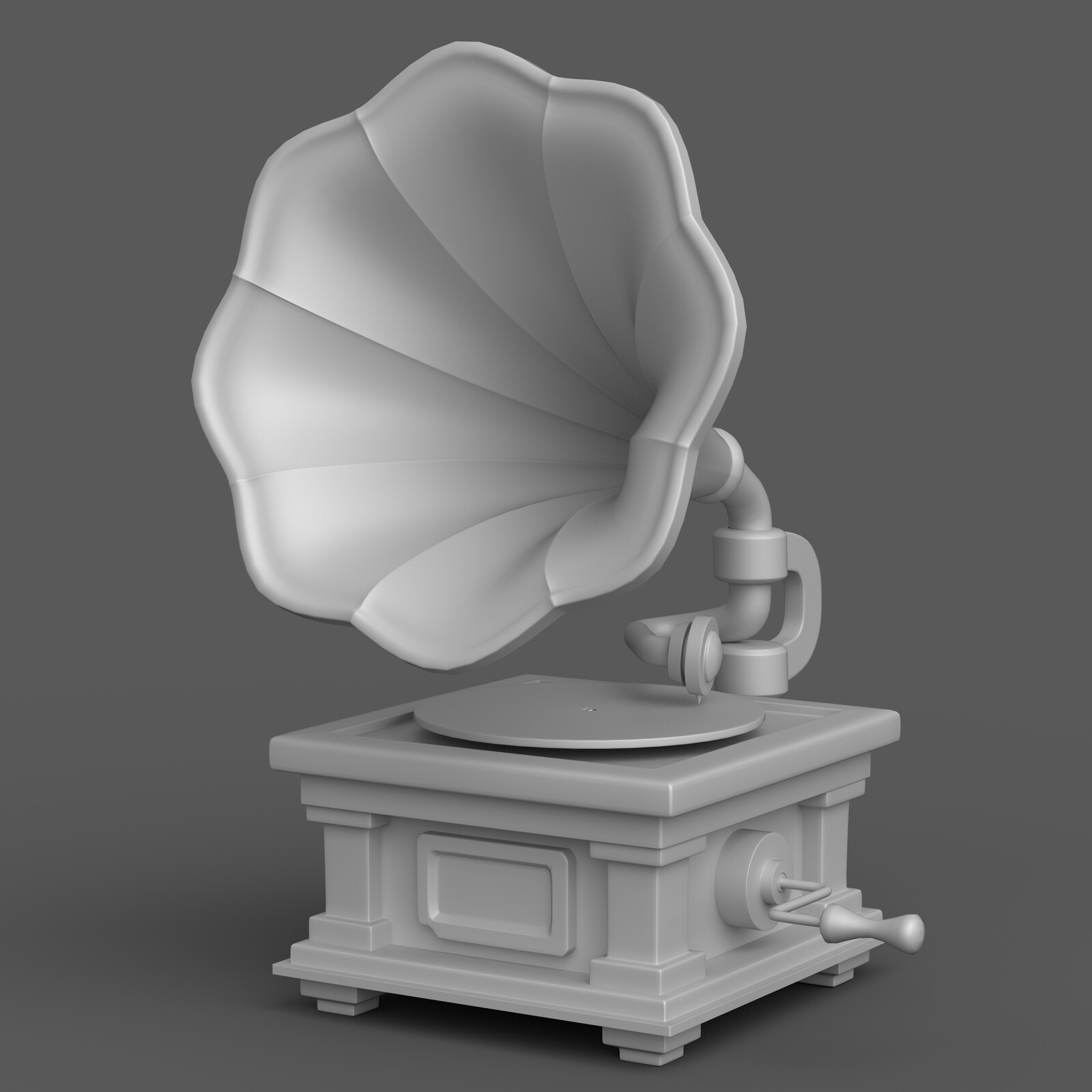 Sumana Ghosh (aartylady) - Gramophone - 3d Modeling by Sumana Ghosh
