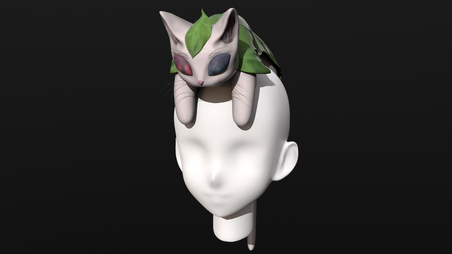 ArtStation - Leaf Cat Doll