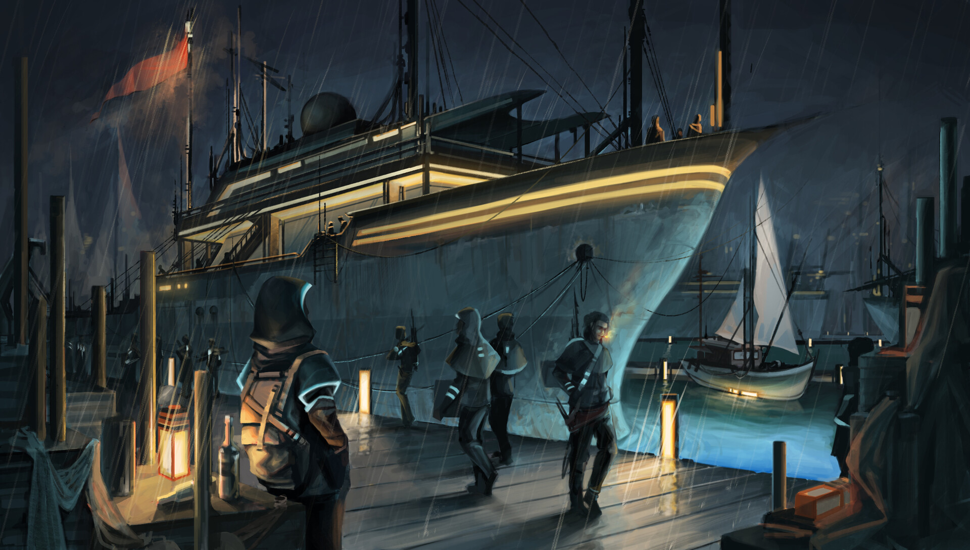 ArtStation - Luminescent Docks