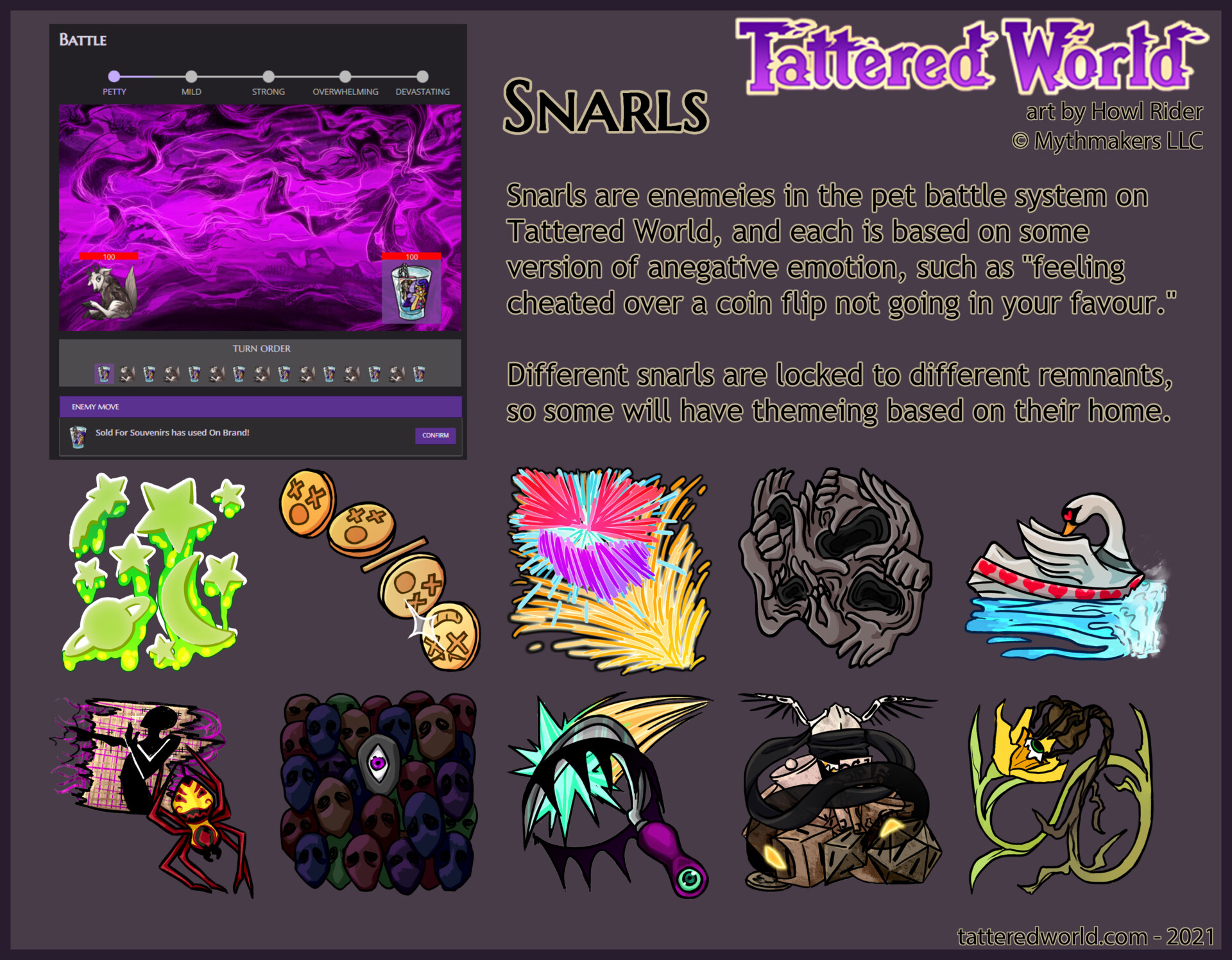 Howl Rider - Tattered World - Snarls