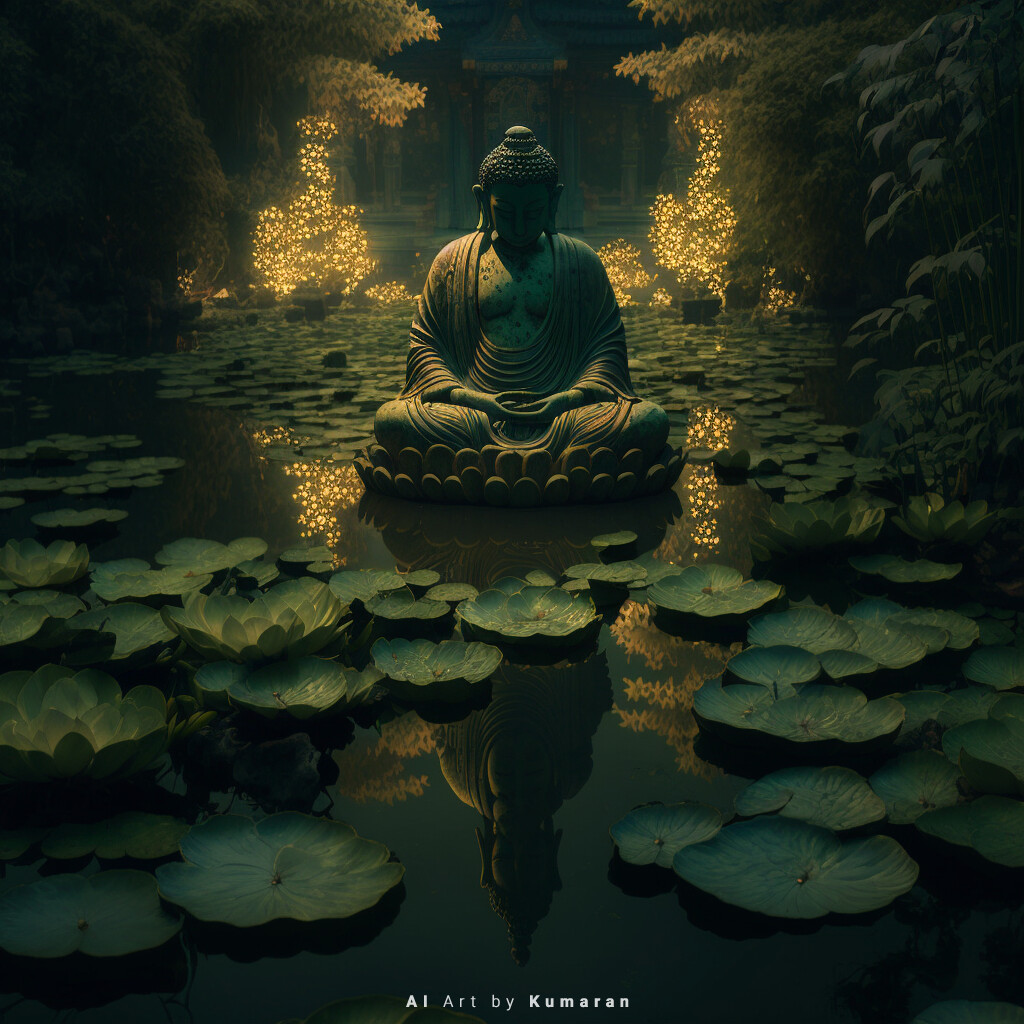 ArtStation - Lotus Buddha