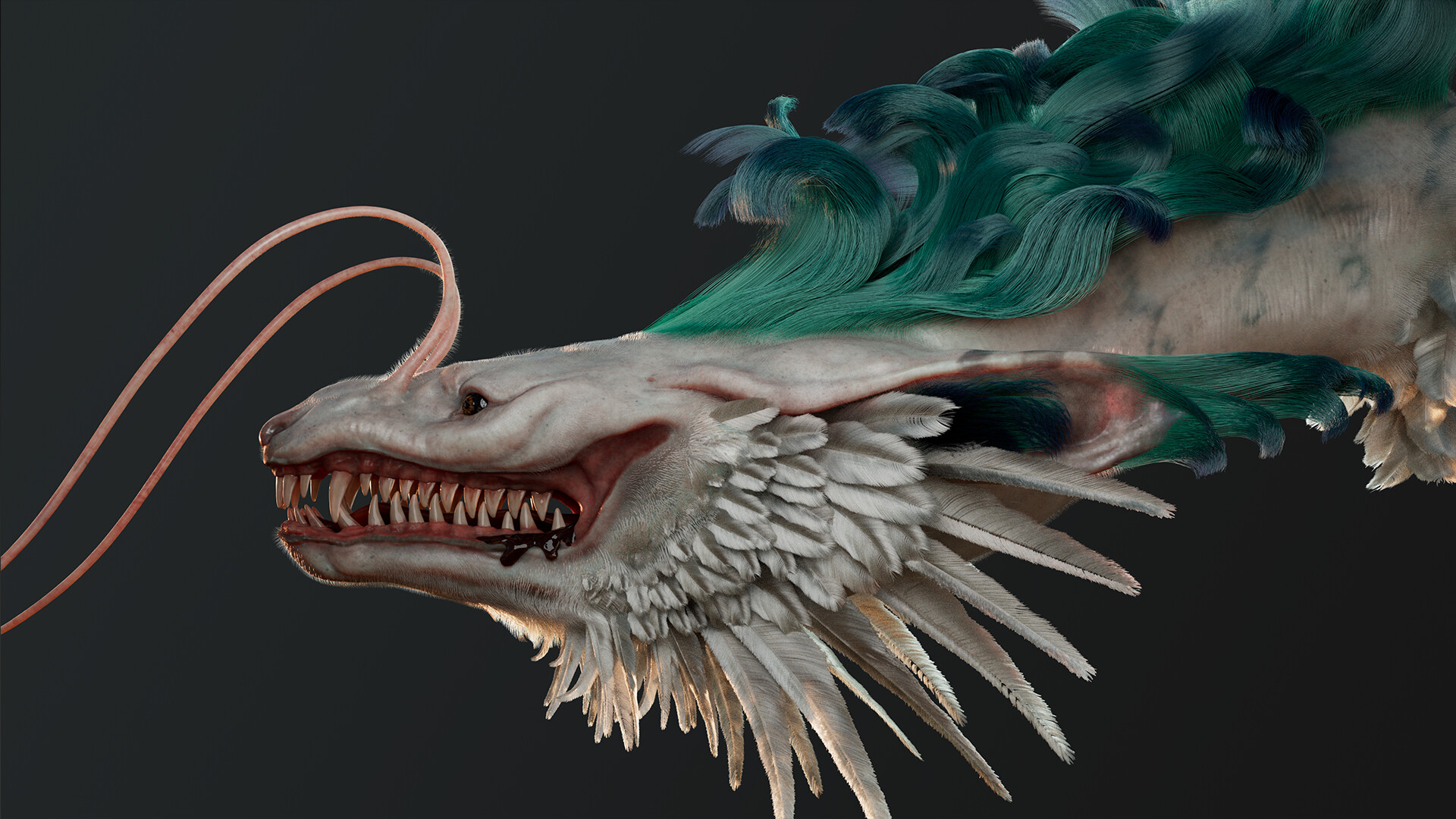 ArtStation - Feathered Dragon