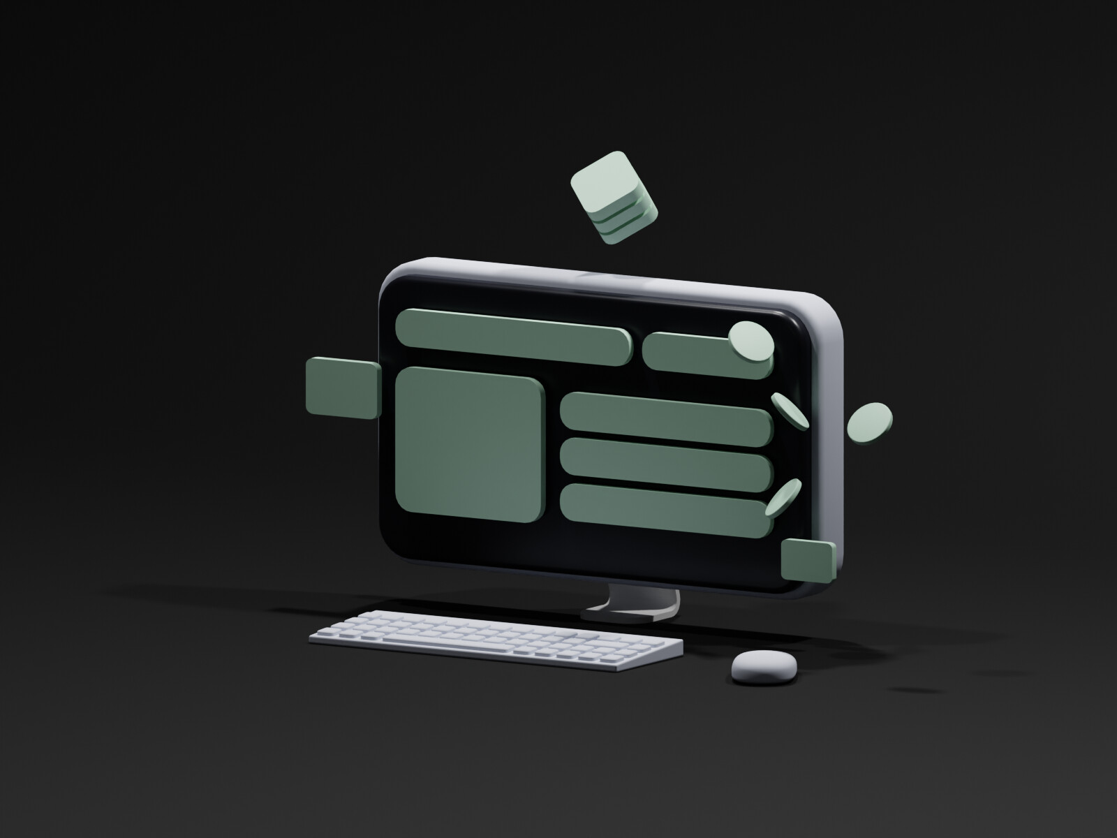 ArtStation - Computer asset - Day 3