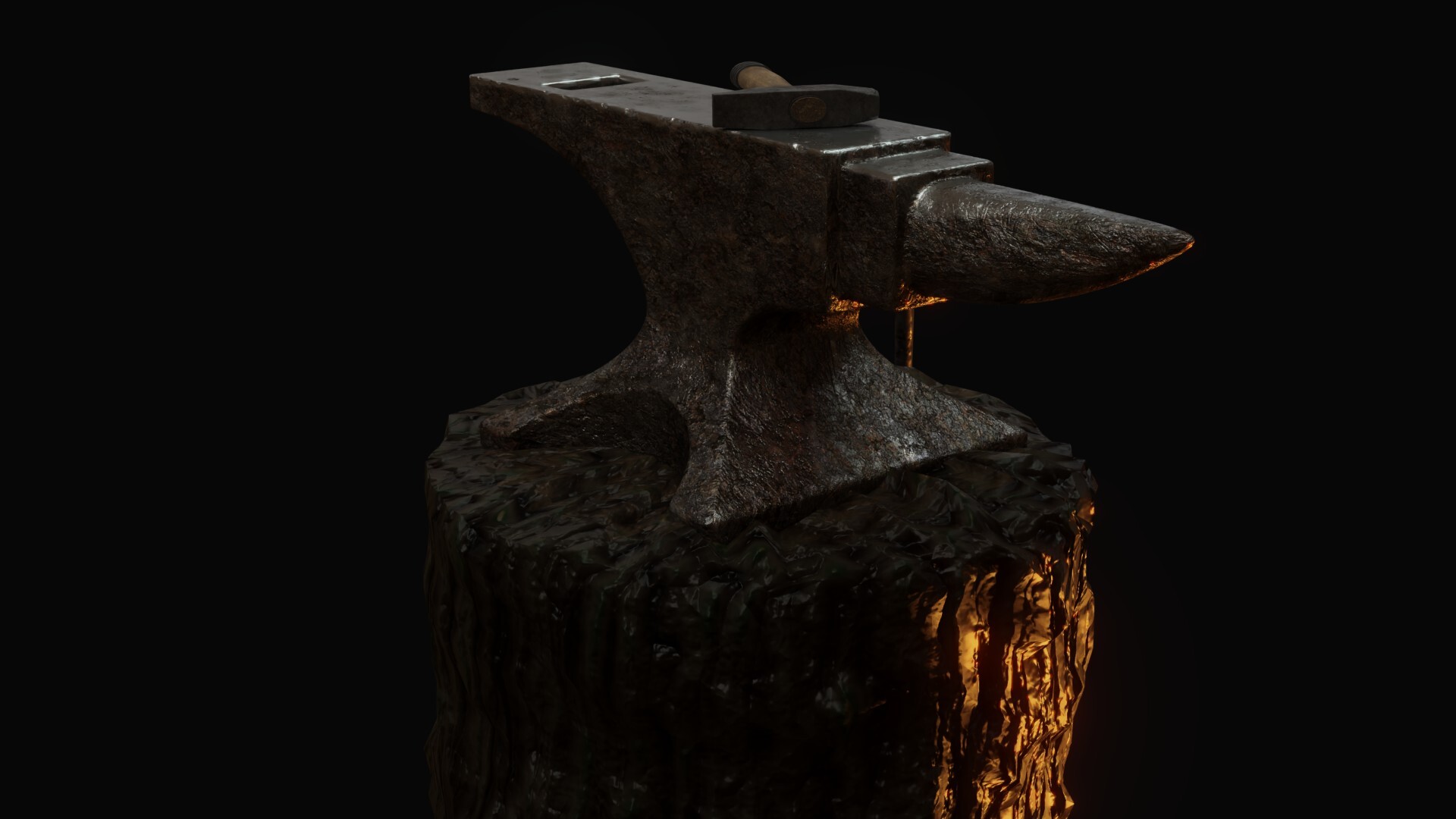 ArtStation - Realistic Blacksmith Anvil