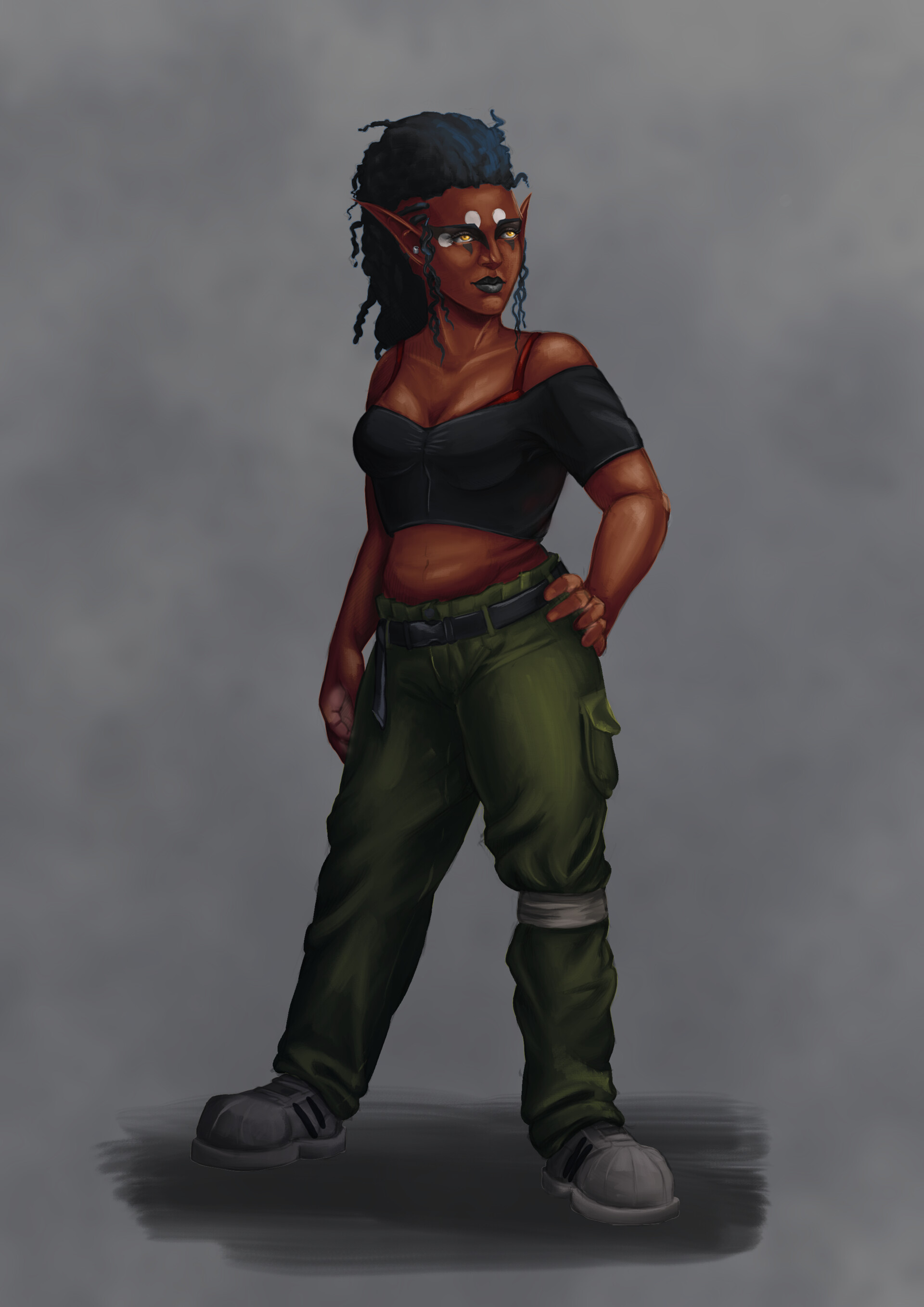 ArtStation - Concept - Elven Rebel Leader