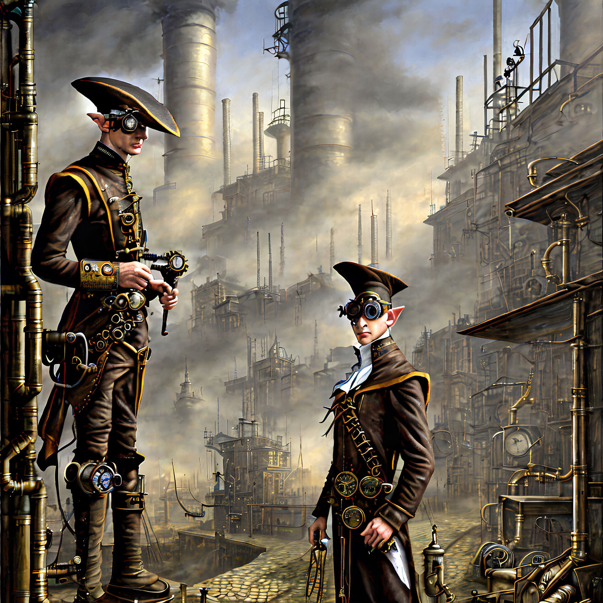 ArtStation - Elf Workers