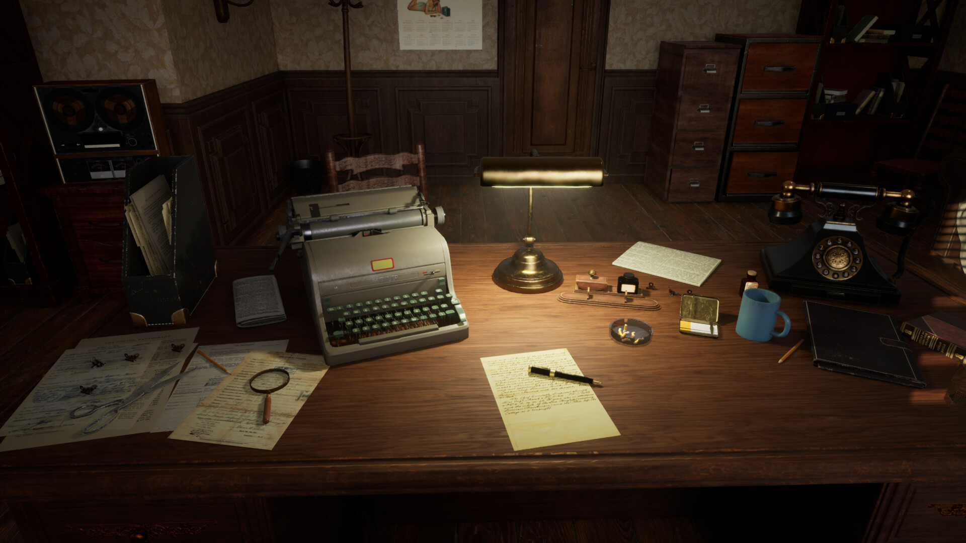 ArtStation - Detective office