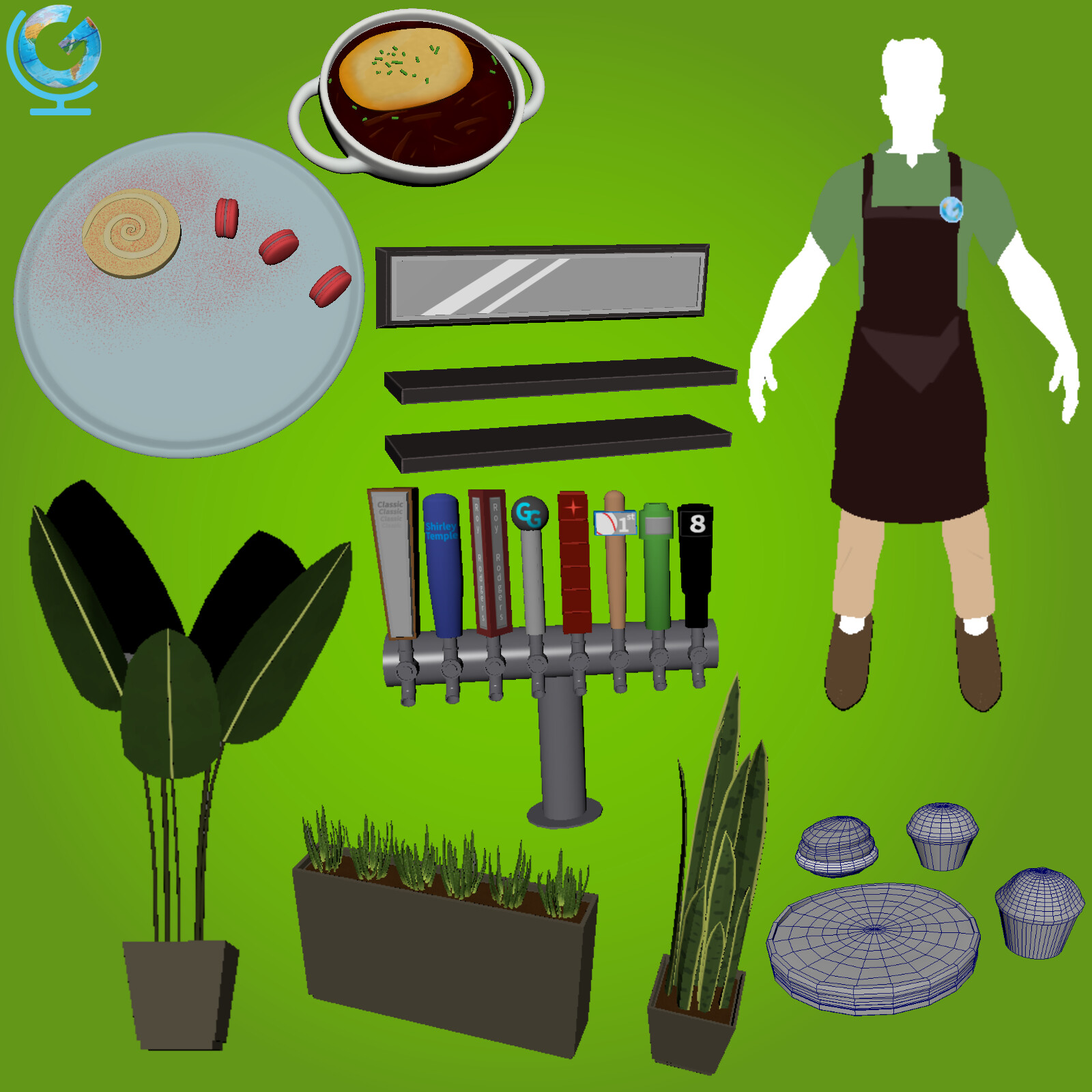 ArtStation - Internship Model Work