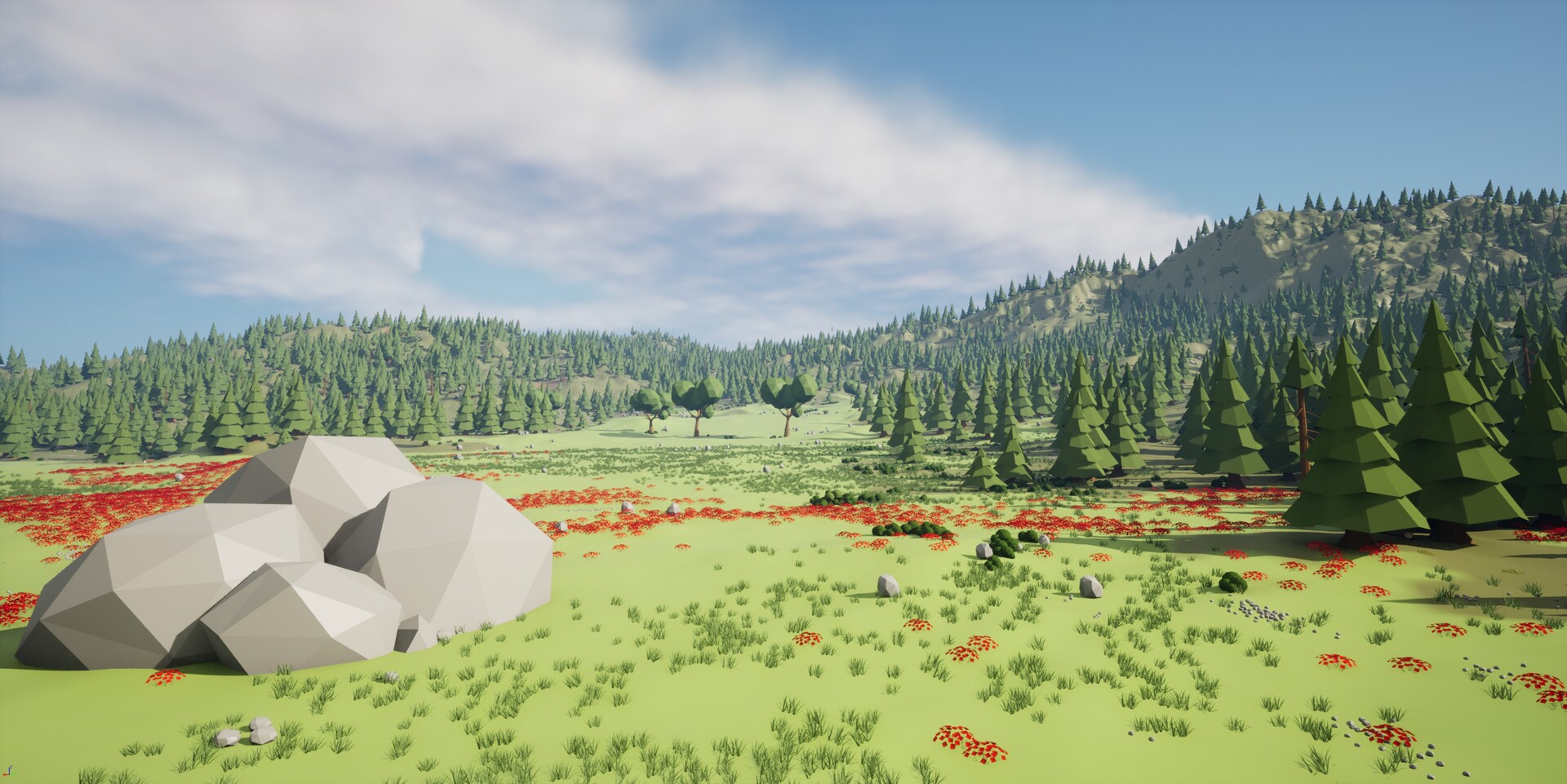 ArtStation - Low Poly Environment