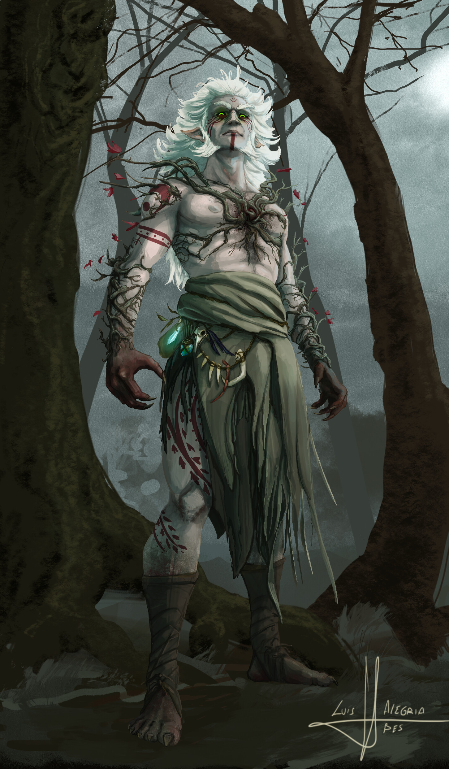 ArtStation - Dark druid