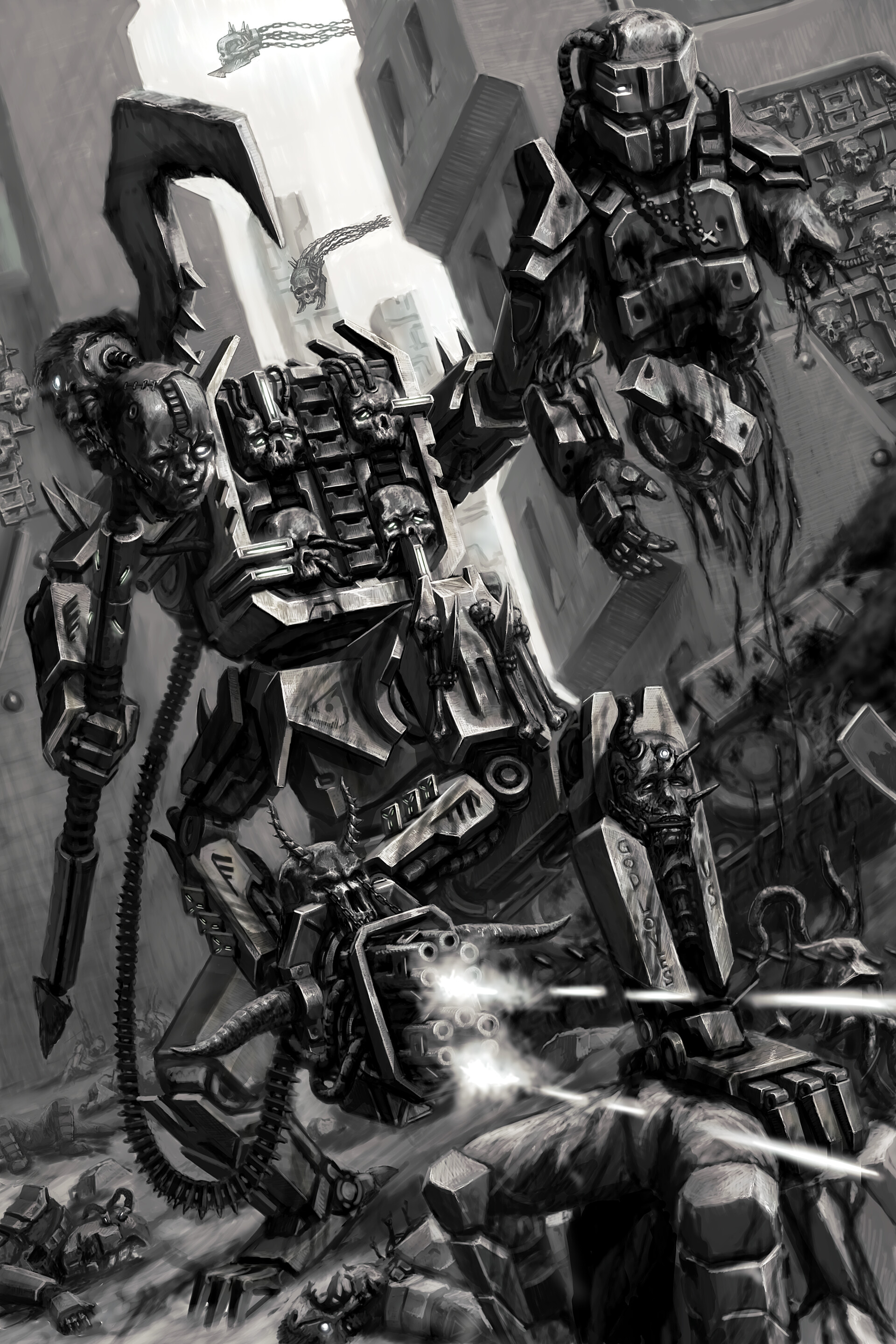 ArtStation - Concept. Character. Cyborg.