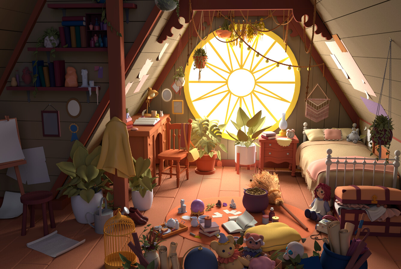 ArtStation - Messy Room