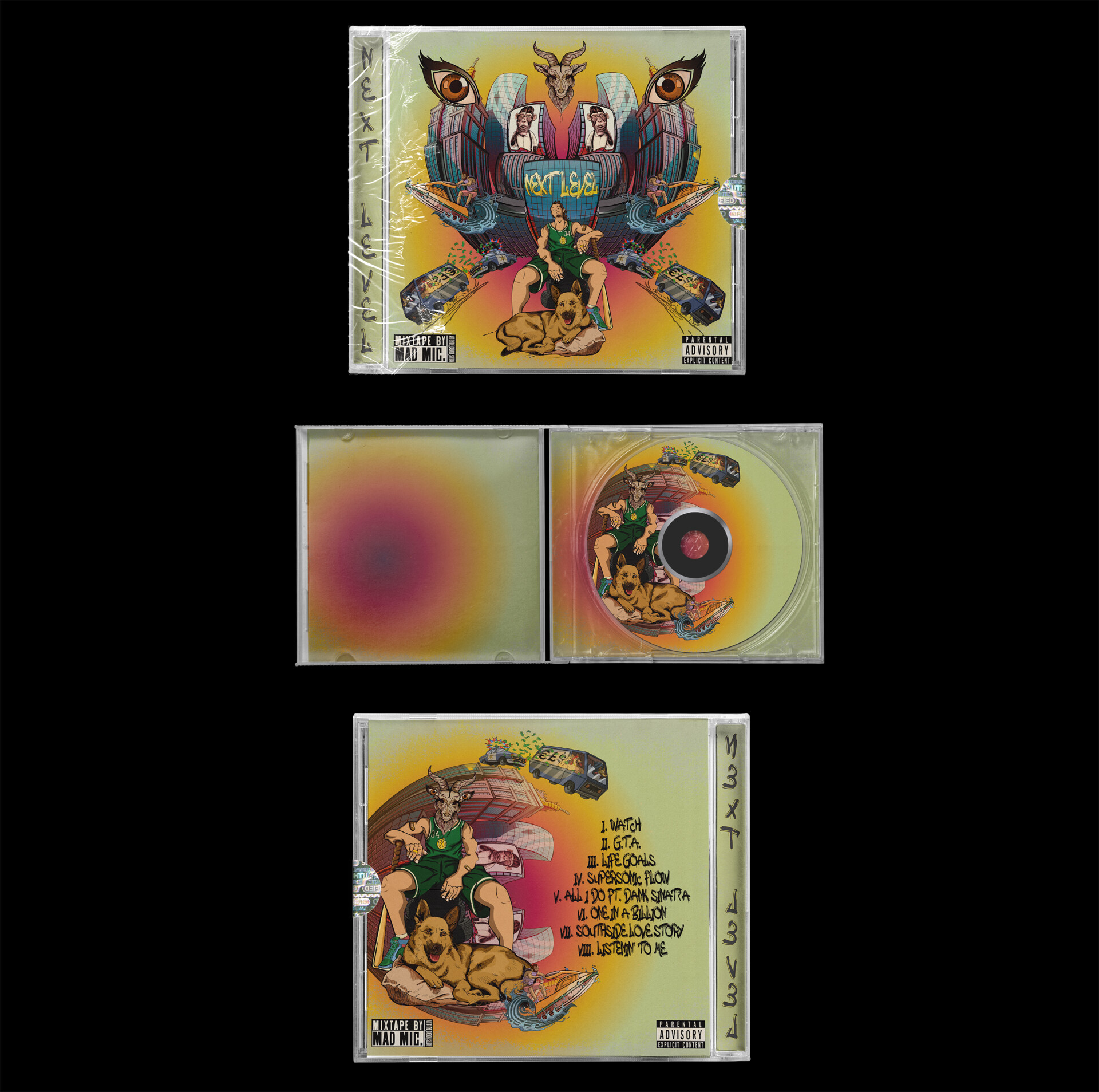 Anshul Gupta - Next Level - Album Art