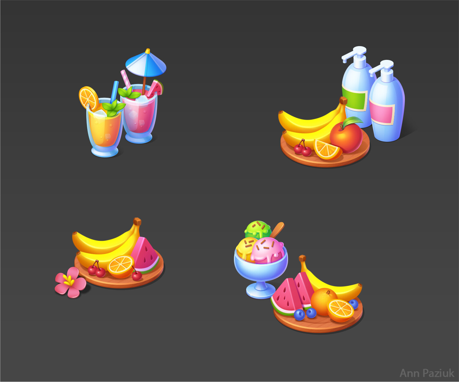 Ann Paziuk - 2D Props Design