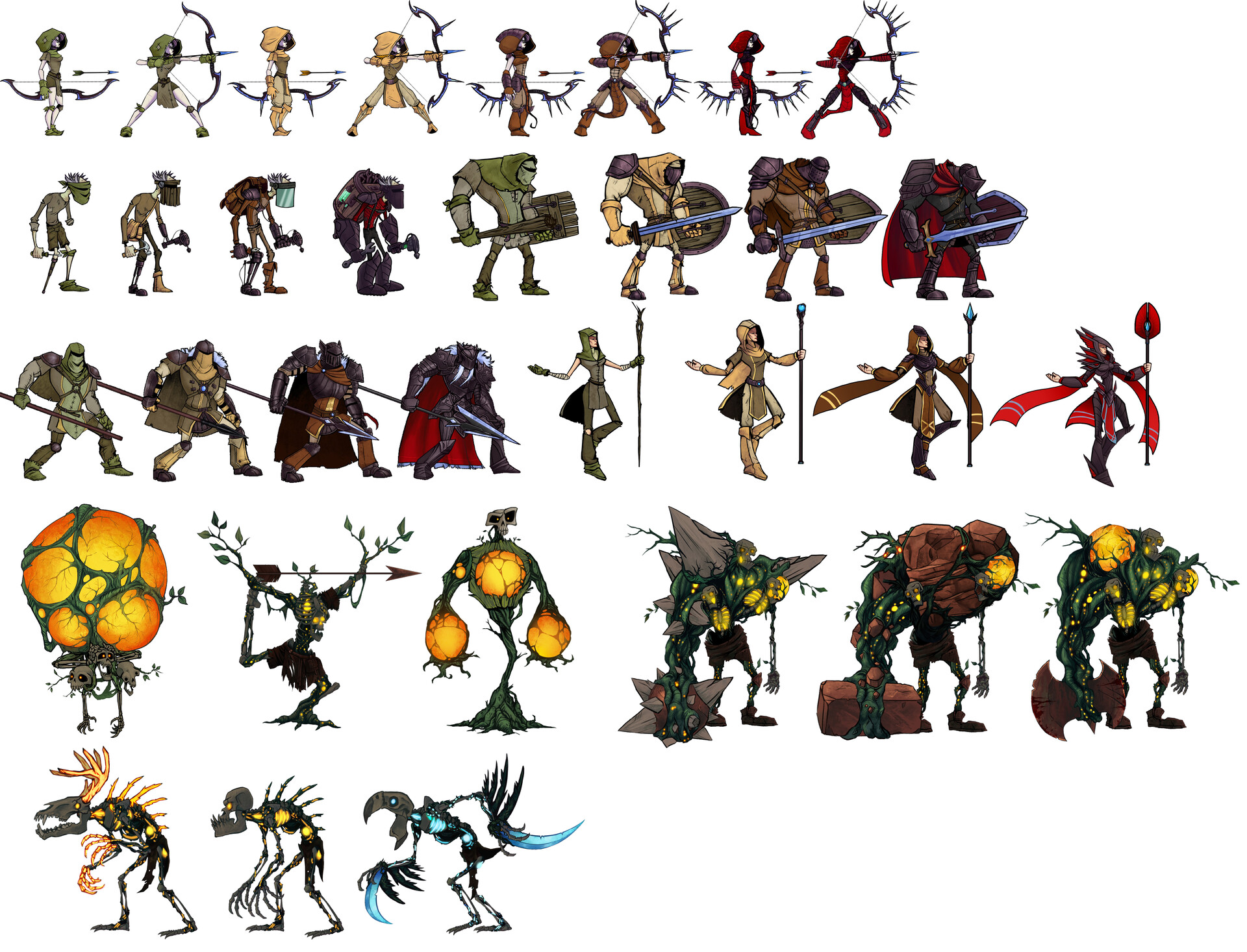 ArtStation - Ordinary Heroes characters