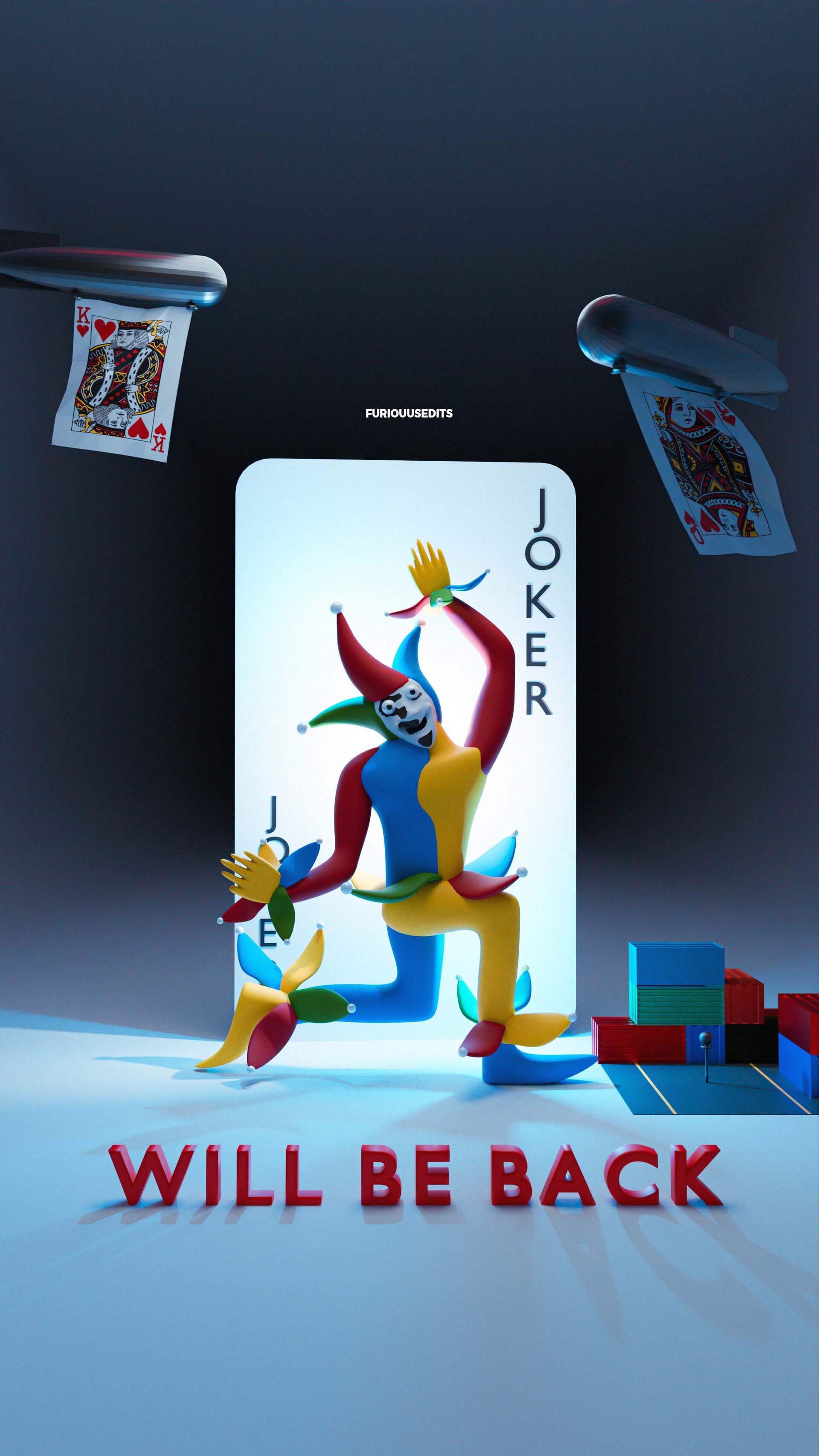 ArtStation - "THE JOKER" 🃏 Alice in Borderland