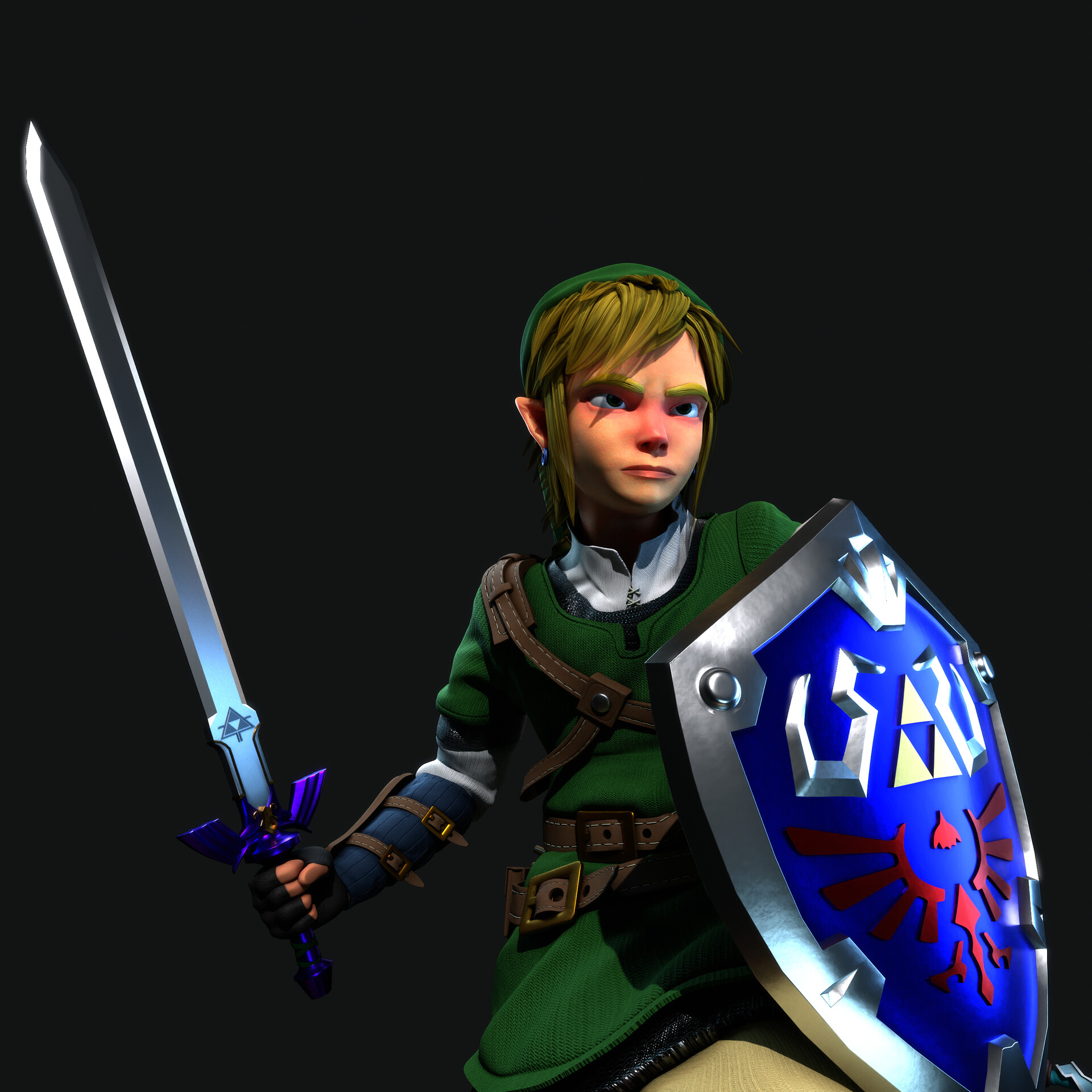 ArtStation - Link from the legend of zelda Sculpt