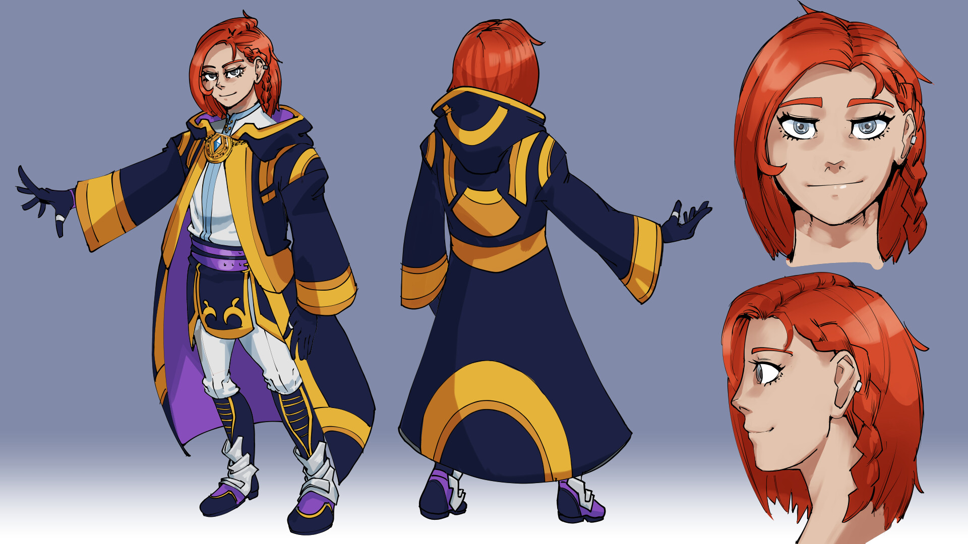 ArtStation - Squidgy Character Design Commission