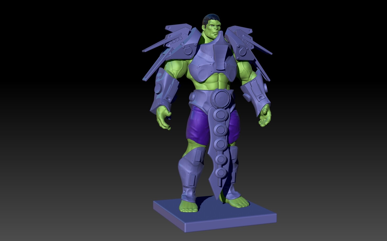 ArtStation - hulk reloaded