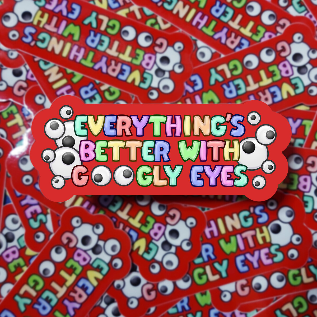 ArtStation - Everything's Better with Googly Eyes Stickers