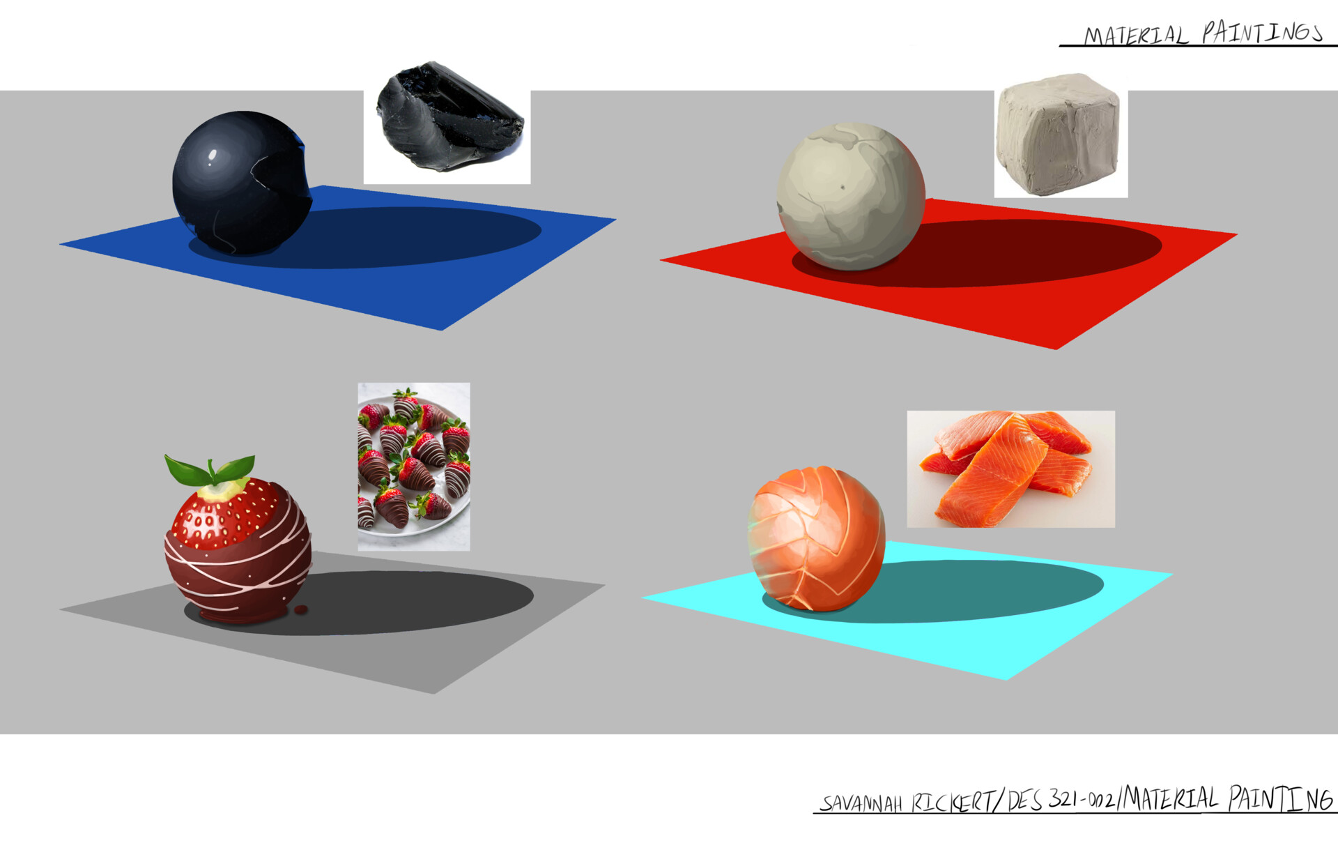 ArtStation - Material Rendering Studies