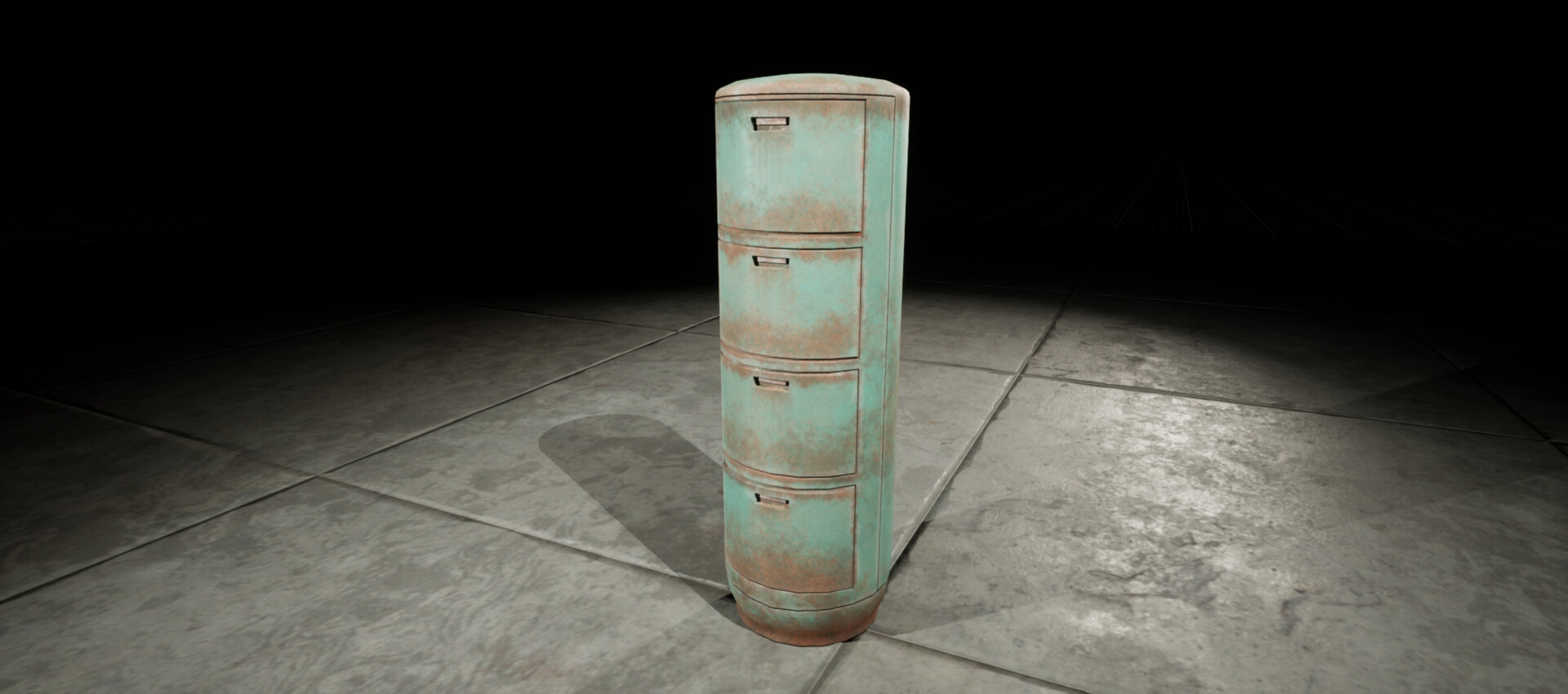 ArtStation - Rusty Cabinet