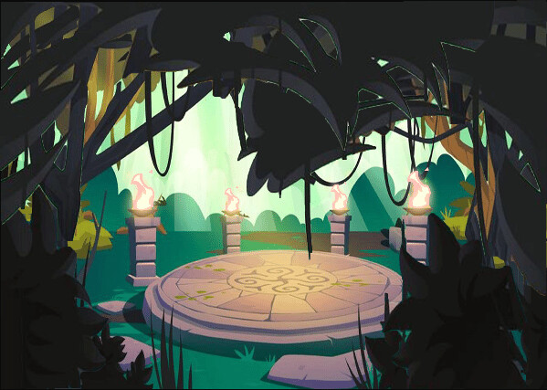 ArtStation - 2D environment animation