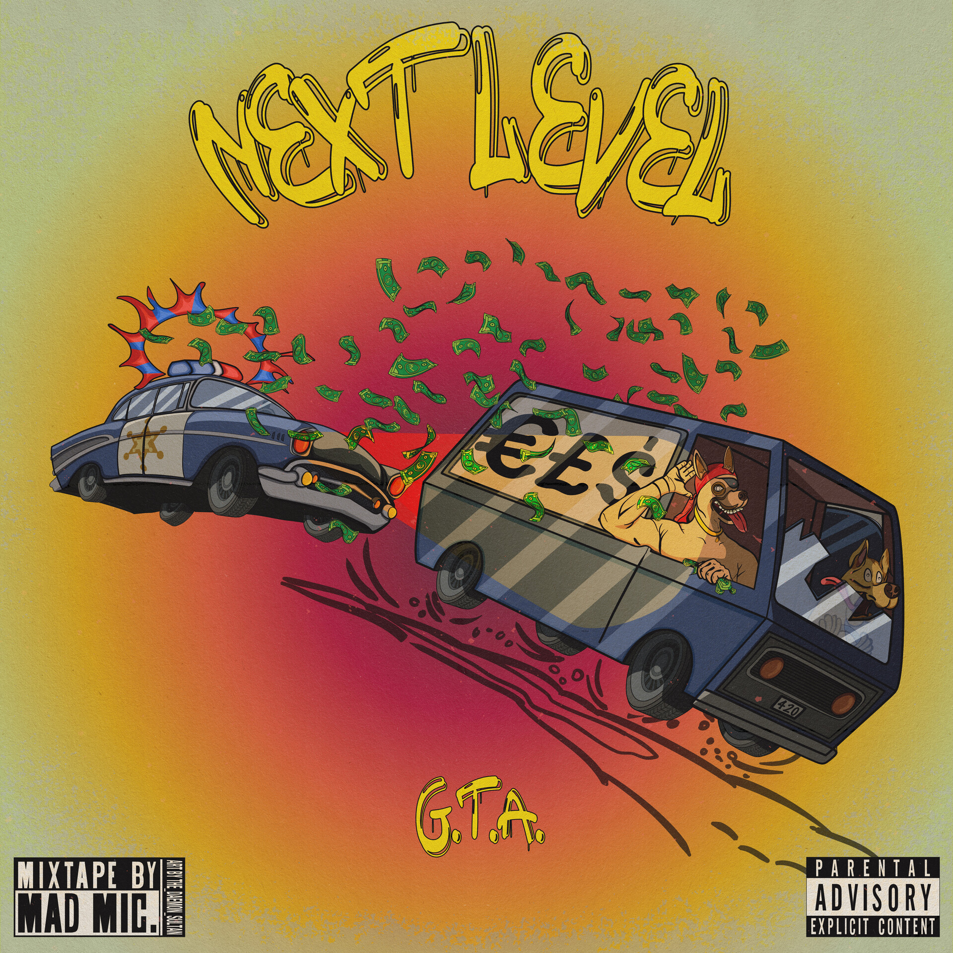 Anshul Gupta - Next Level - Album Art