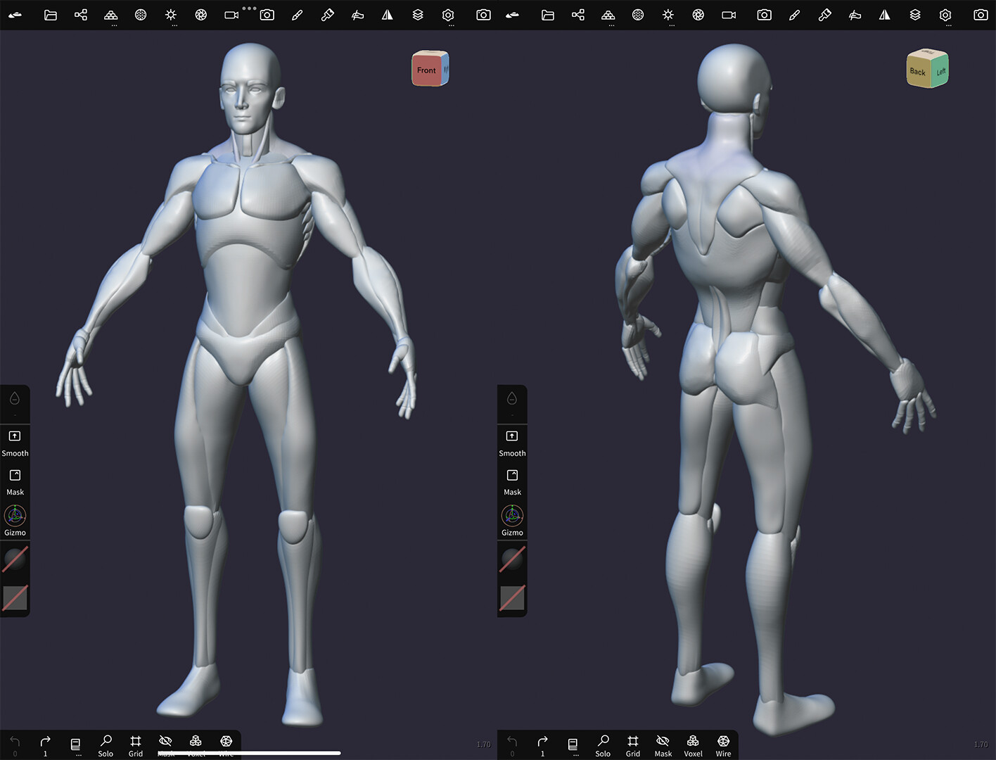 Kamal Ariff - Stylized Basemesh done in Nomad Sculpt