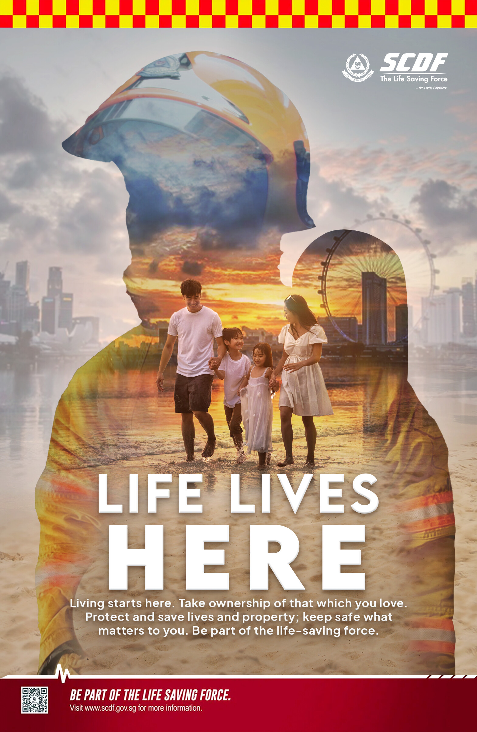 ArtStation - Poster Concept Pitch for SCDF