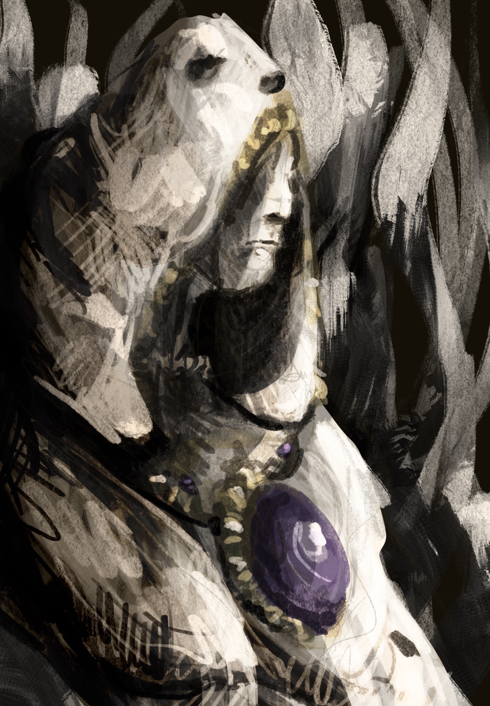 ArtStation - Godskin fan art