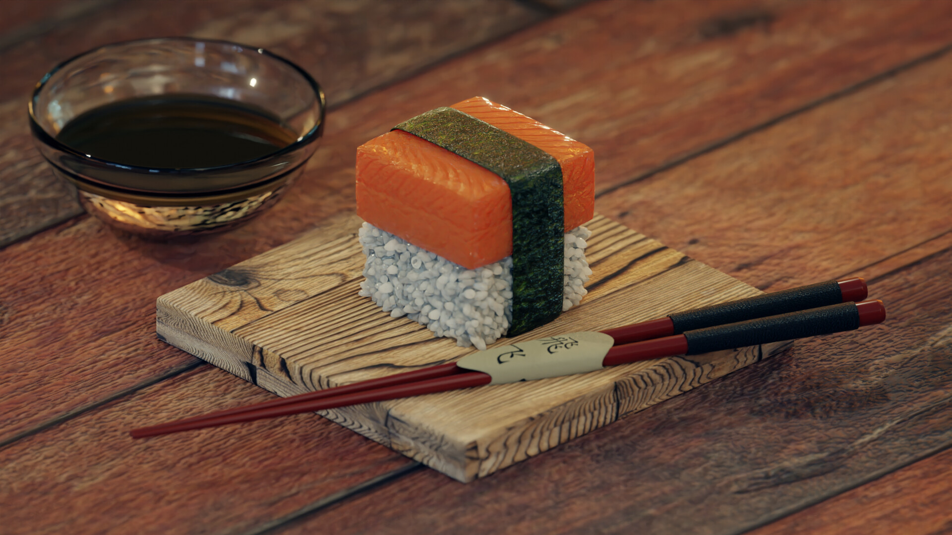ArtStation - Othographic Sushi