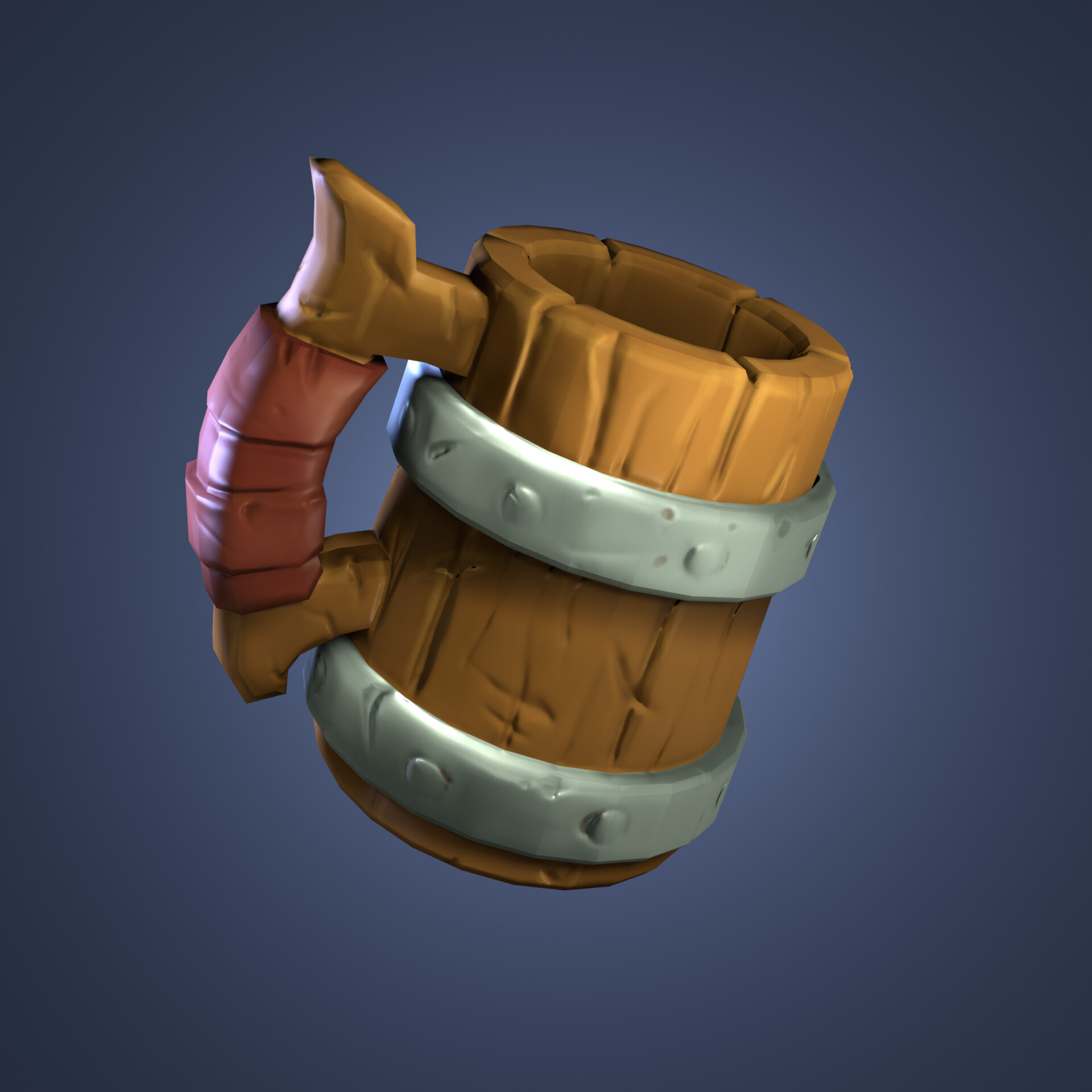 ArtStation - Stylized Lowpoly Mug