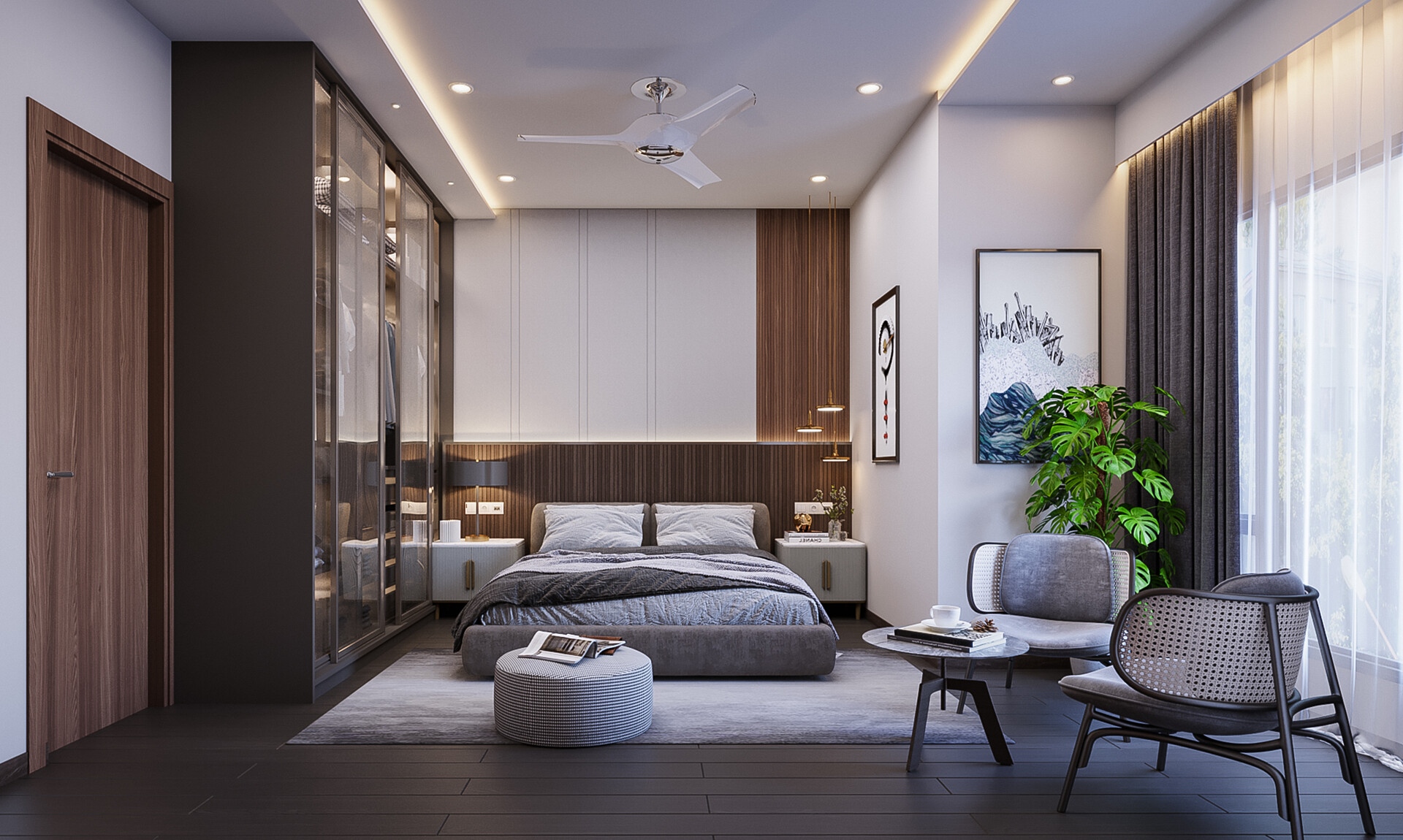 ArtStation - Master Bedroom Interior design