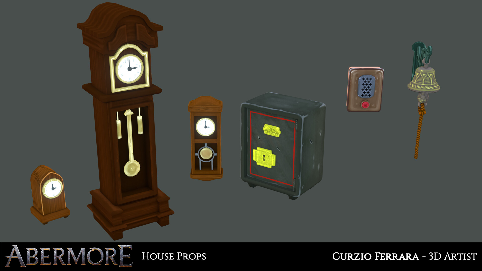 Curzio Ferrara - Abermore - Props Showcase