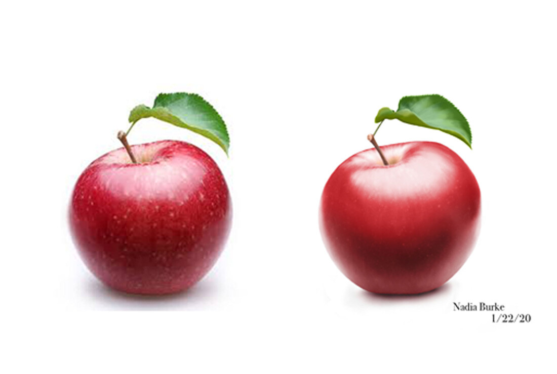 ArtStation - Apple Portrait