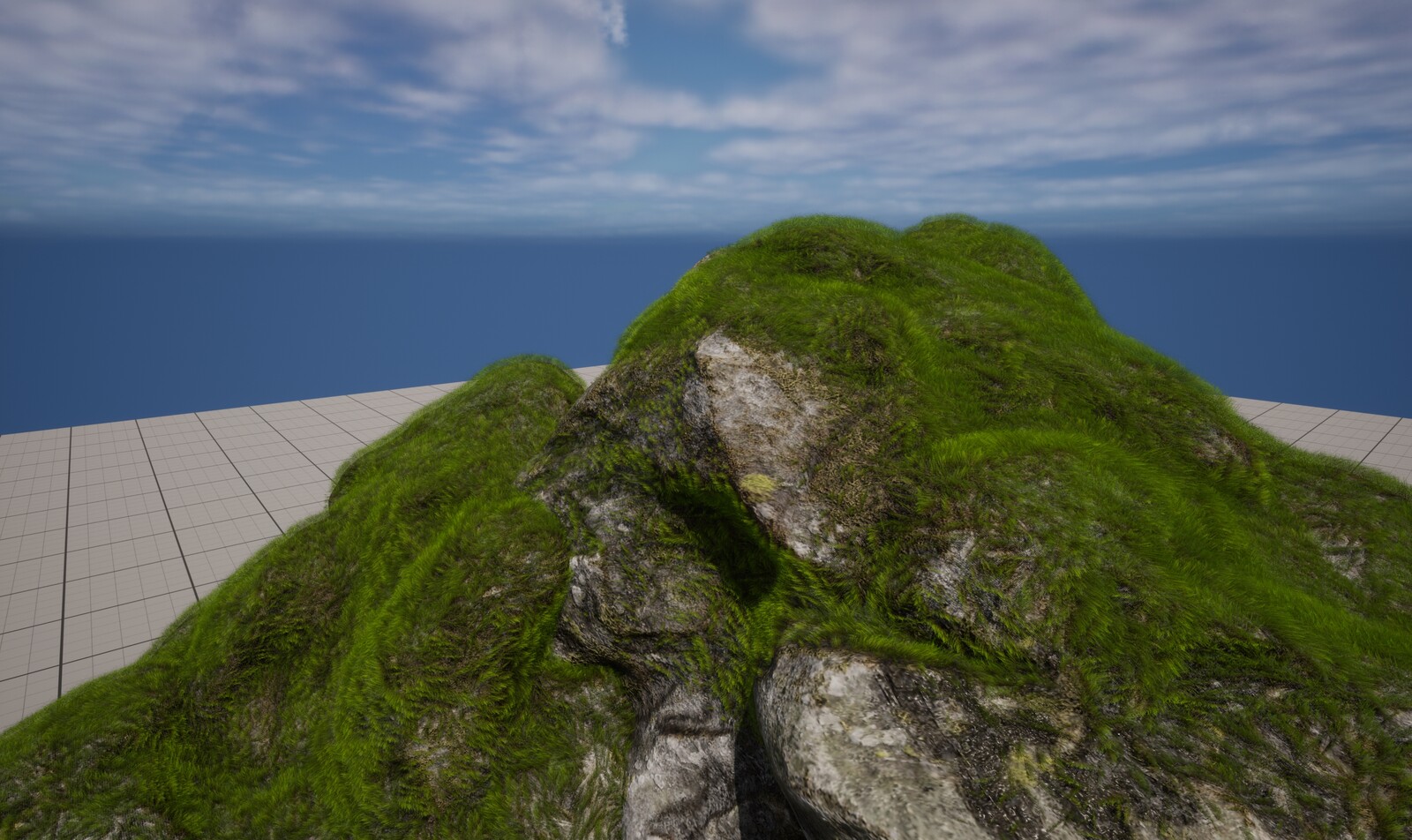 Chris Evry - Katanalevy - Soft Velvet Moss Rocks UE5