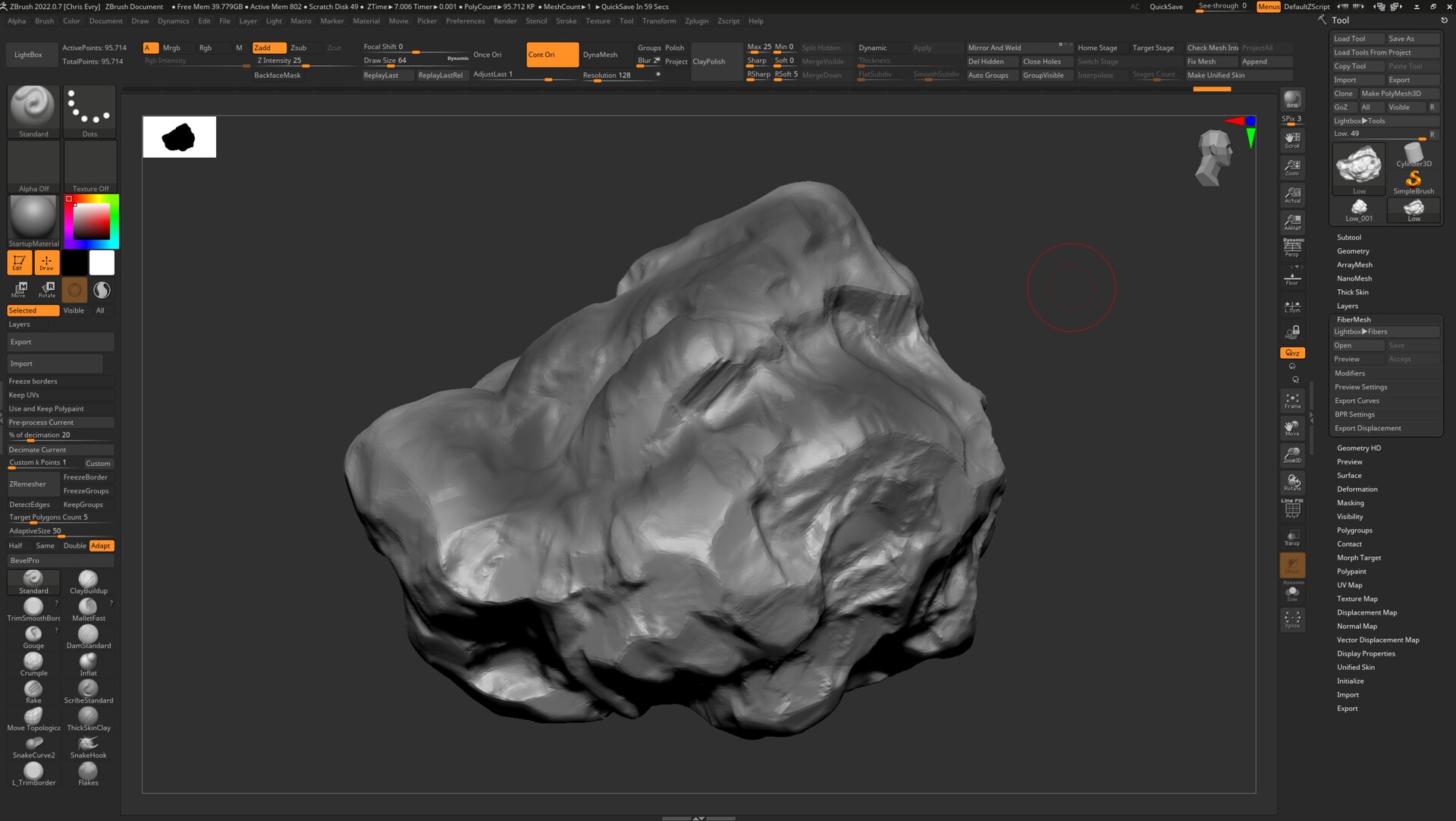 Chris Evry - Katanalevy - Soft Velvet Moss Rocks UE5